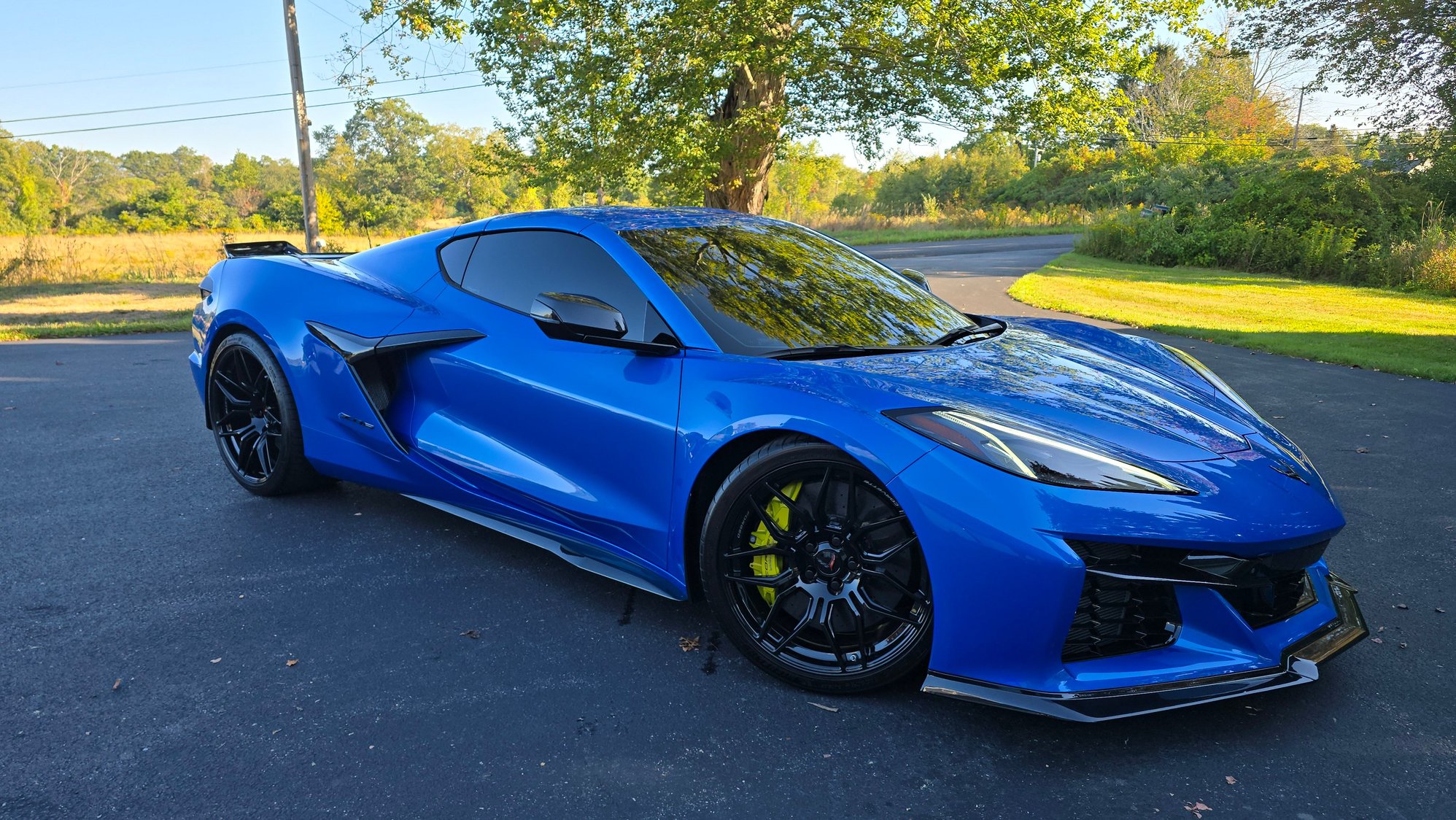 2024 Z06 Riptide Blue 3LZ - Carbon Brakes - Comp Seats - 1.6K Miles ...