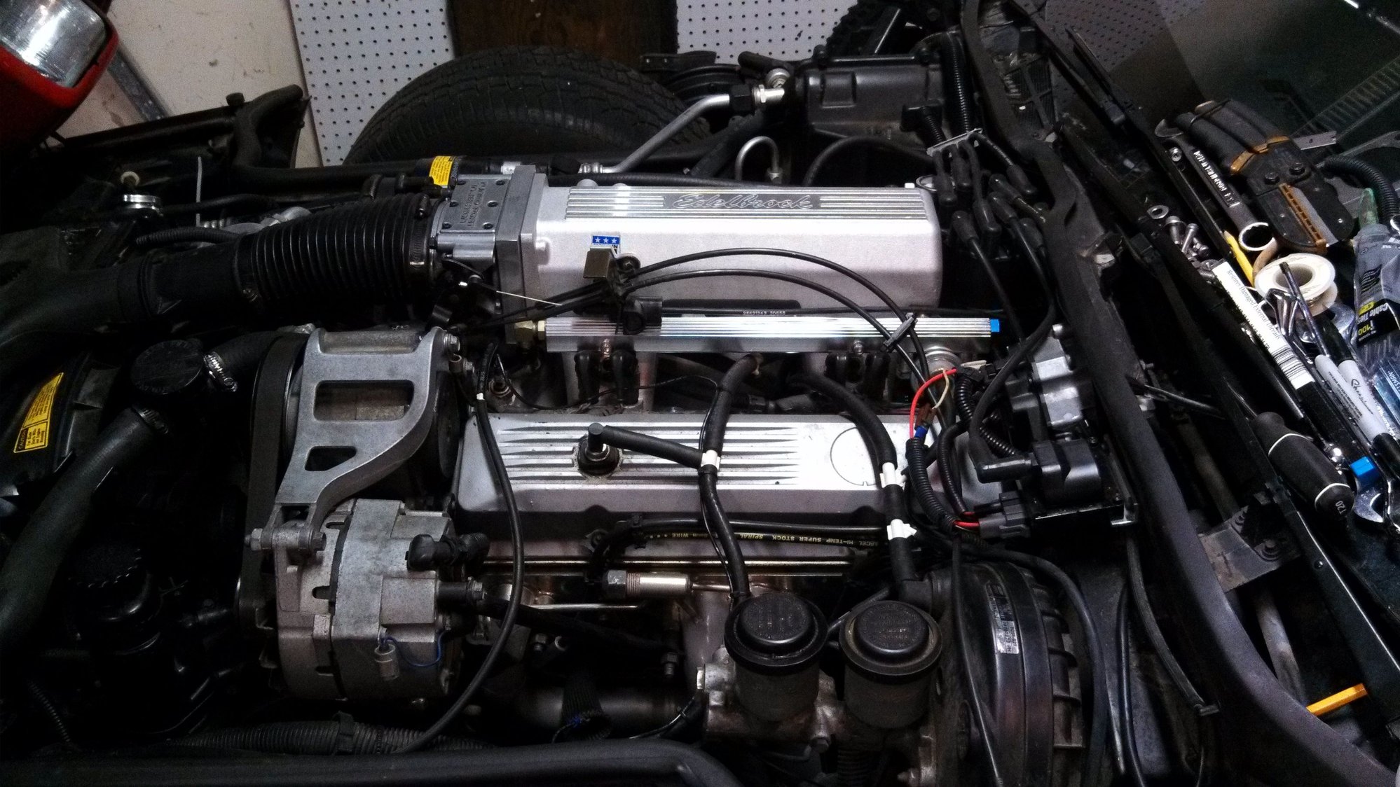 Pro Flo XT Intake with DIY adaptor for TPI Throttle body ...