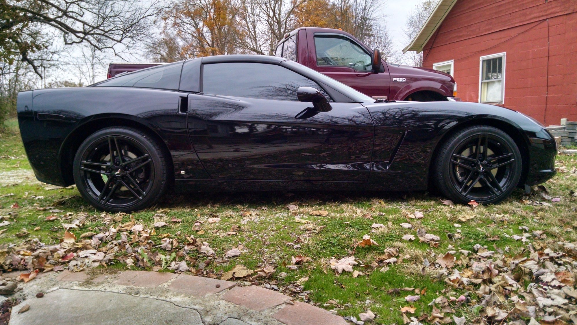 Pics needed of Z06 Wheels on a Base C6 please - CorvetteForum ...