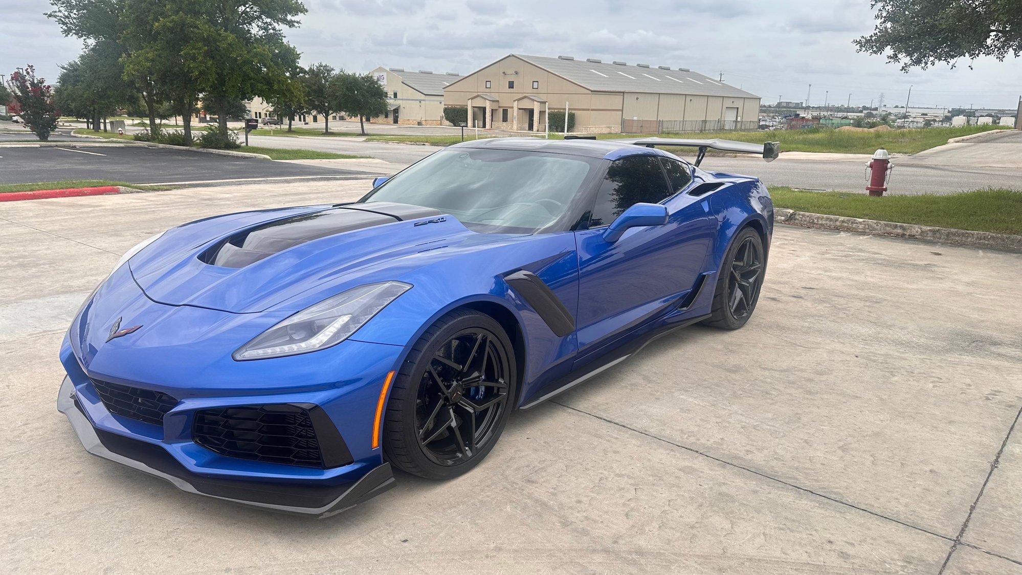 FS (For Sale) 2019 zr1 Elkhart lake blue - CorvetteForum - Chevrolet ...