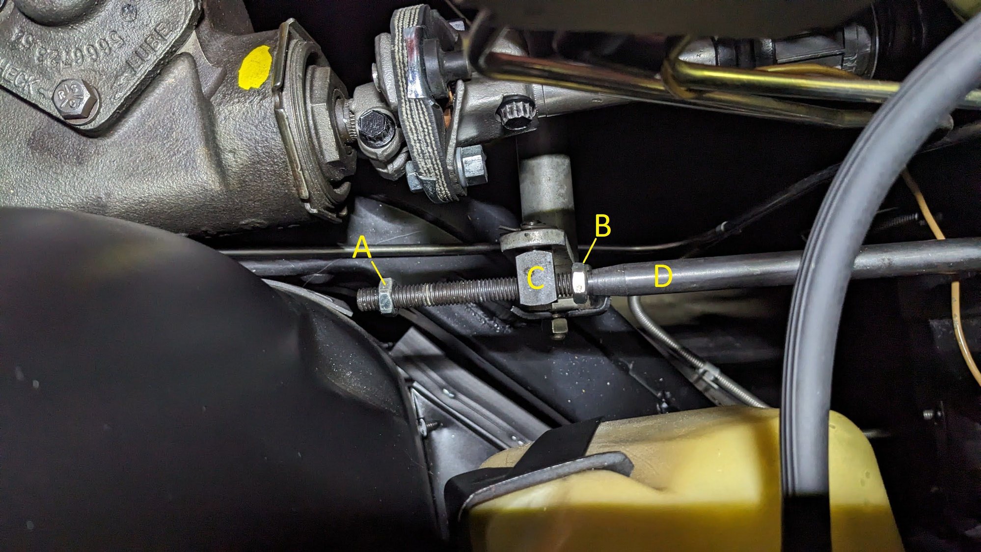 C2 1967 Corvette clutch pedal adjustment procedure - CorvetteForum ...