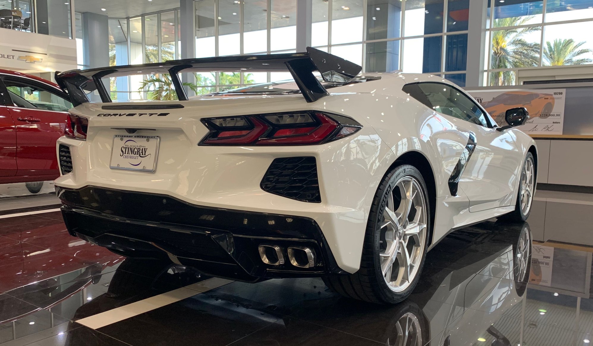 The Eagle has landed! 2020 Z51 high wing 3LT - CorvetteForum - Chevrolet Corvette Forum Discussion