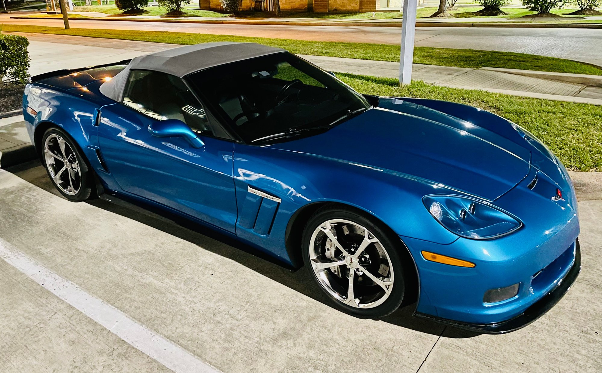 FS (For Sale) **For Sale 2010 Grand Sport Convertible/Jetstream Blue ...