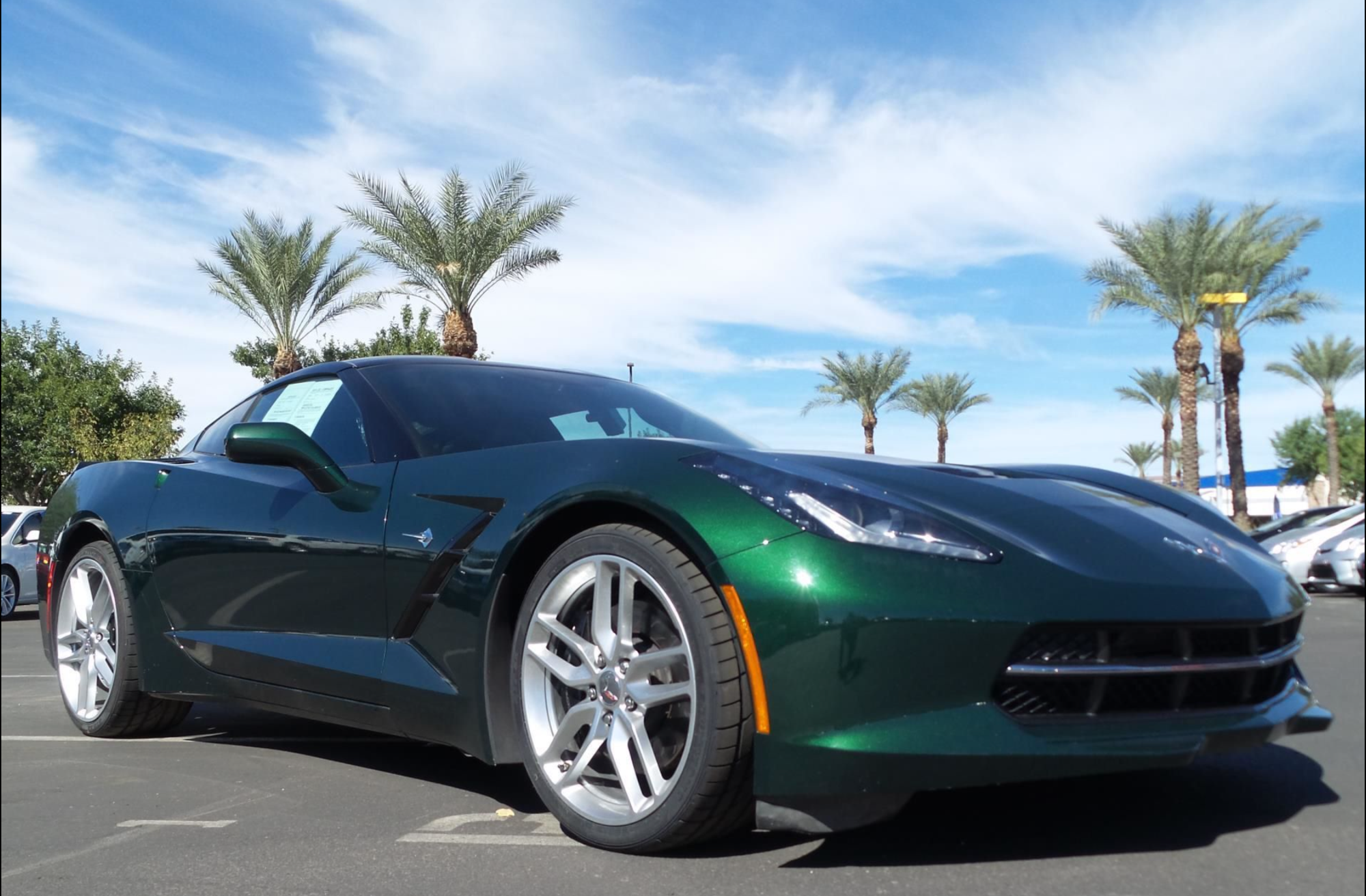 NUMBER OF 2014 CYBER GREY & LIMEROCK GREEN C7's PRODUCED ...