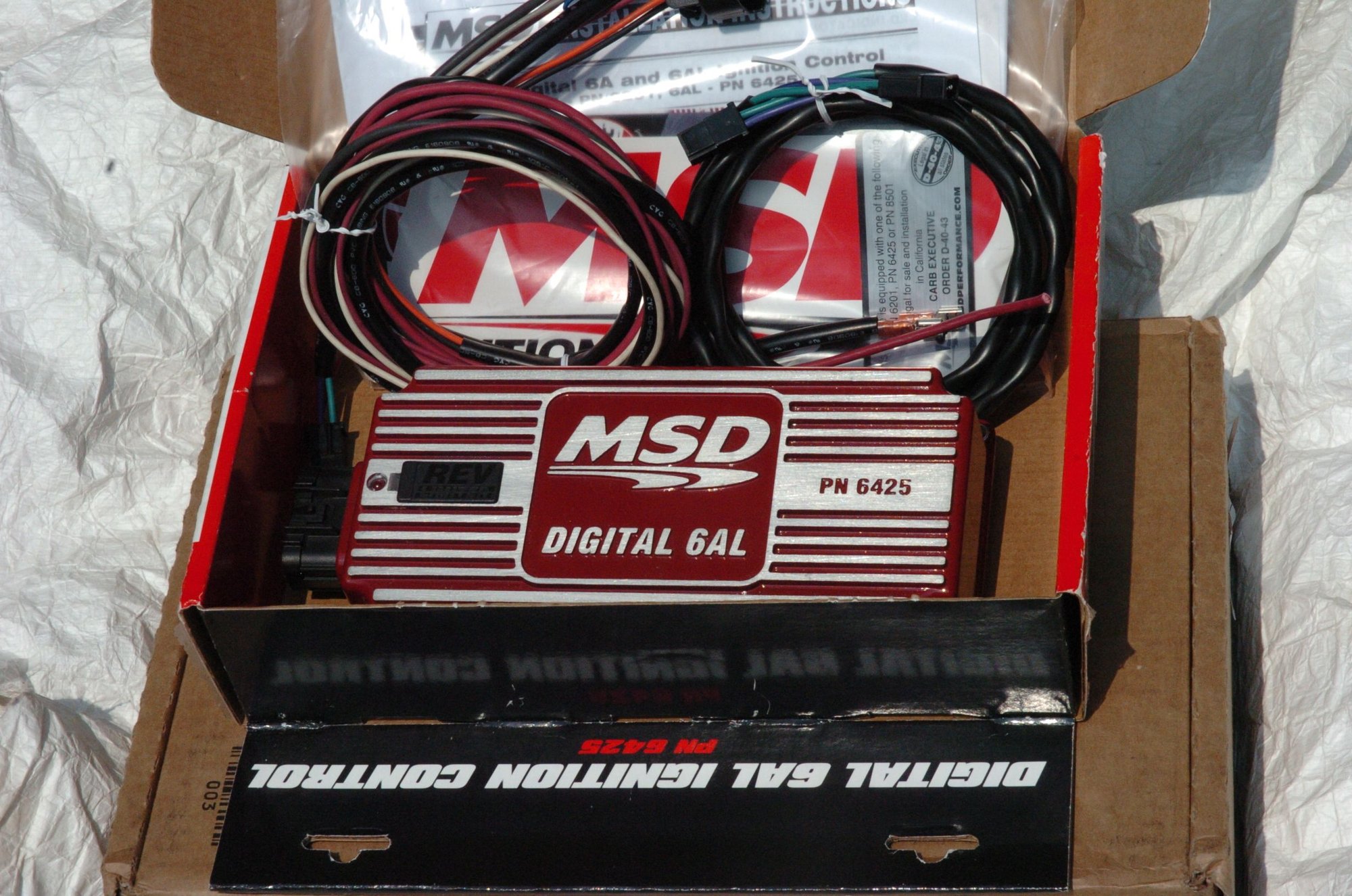 F/S MSD 6AL and 8572 Pro-Billet Tach Drive Distributor - CorvetteForum ...