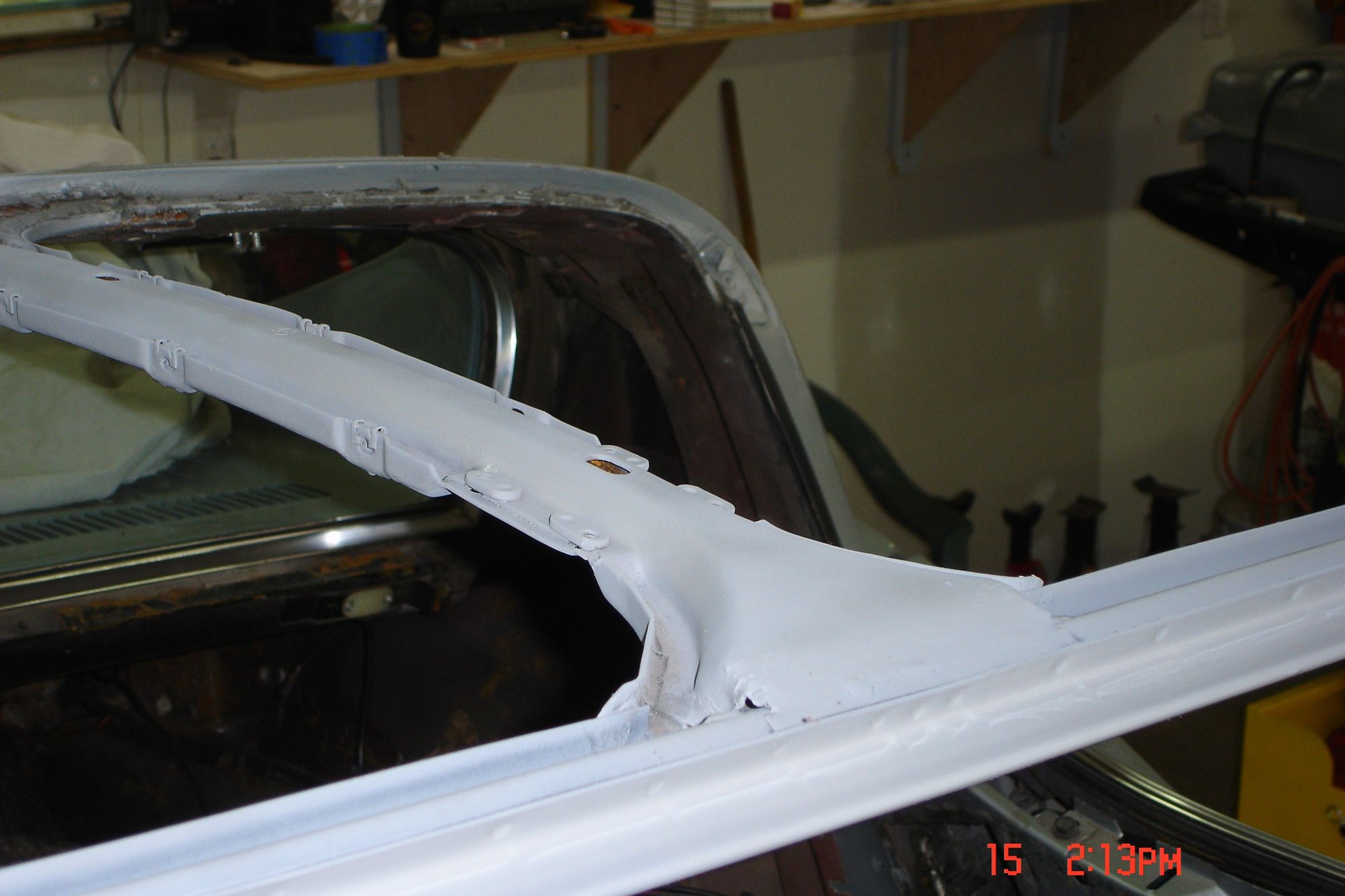 Rusty windshield frame - looks serious to me - CorvetteForum ...