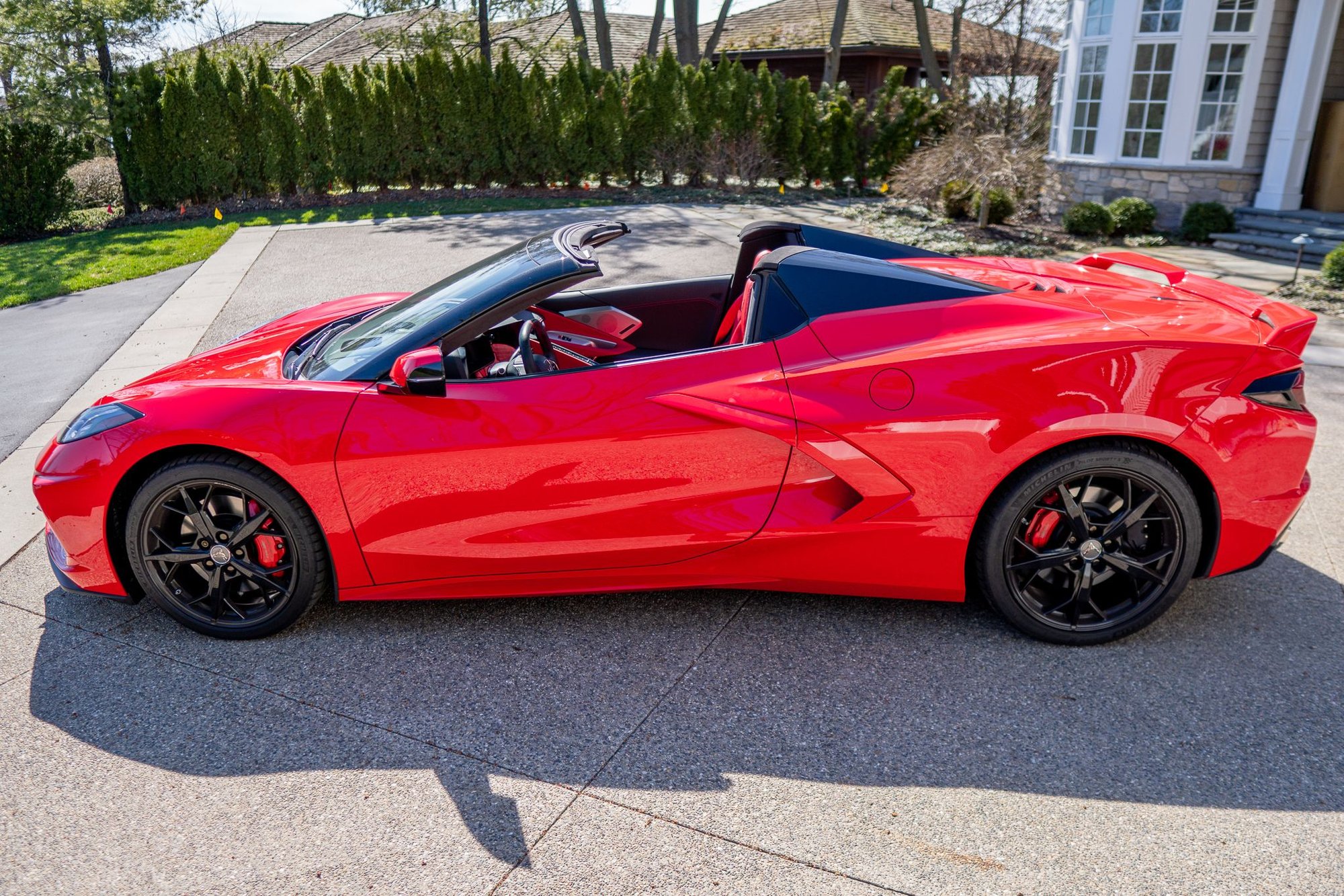 SOLD - F/S: 2022 C8 3LT HTC Z51 Torch Red - CorvetteForum - Chevrolet ...