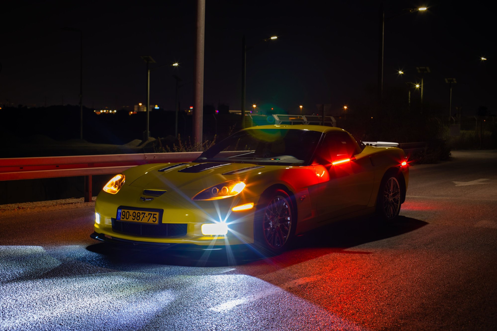 Hi, recently made photoshoot for a yellow C6 Corvette - CorvetteForum ...