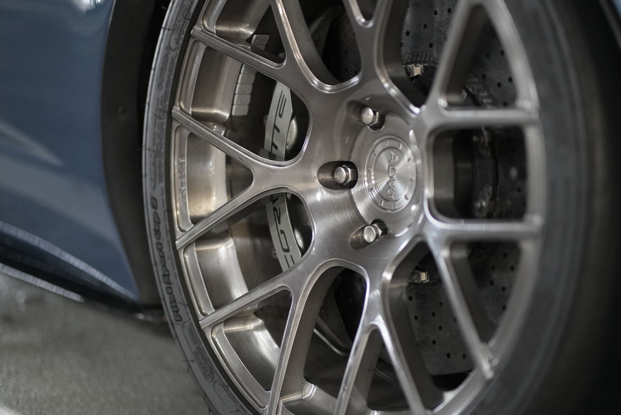 Tuned Corvette C6 Z06 Carbon Edition Supersonic Blue Forest Run ...