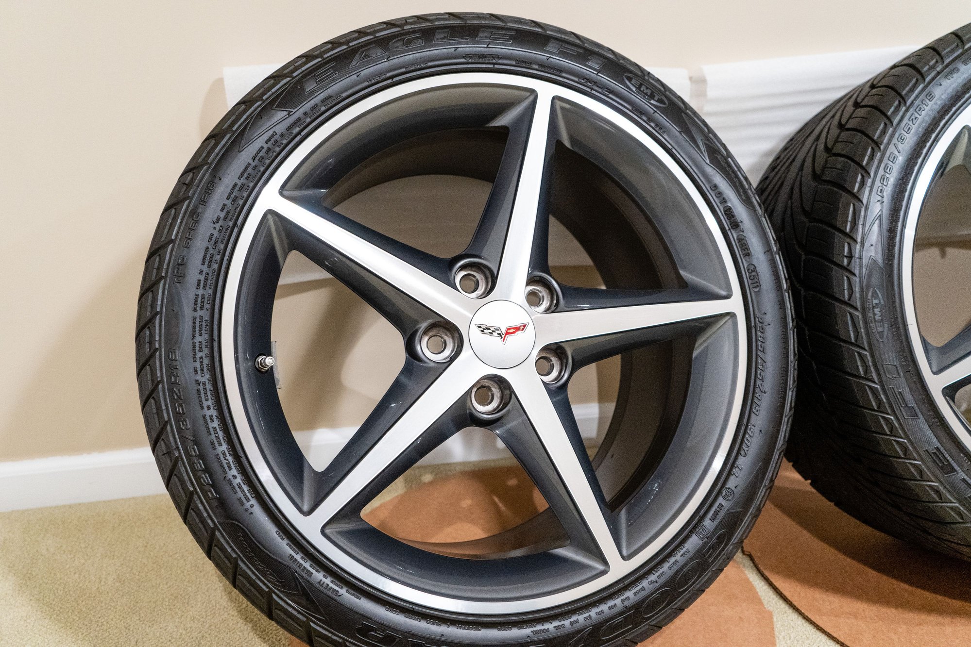 FS (For Sale) 2012 C6 corvette OEM wheels and Tires - CorvetteForum ...
