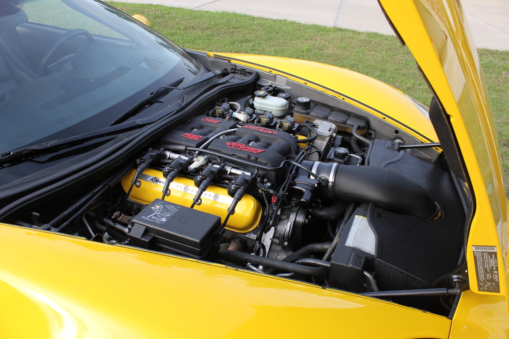 FS: Katech Valve Covers (Yellow) and Coil Relocation Kit ...