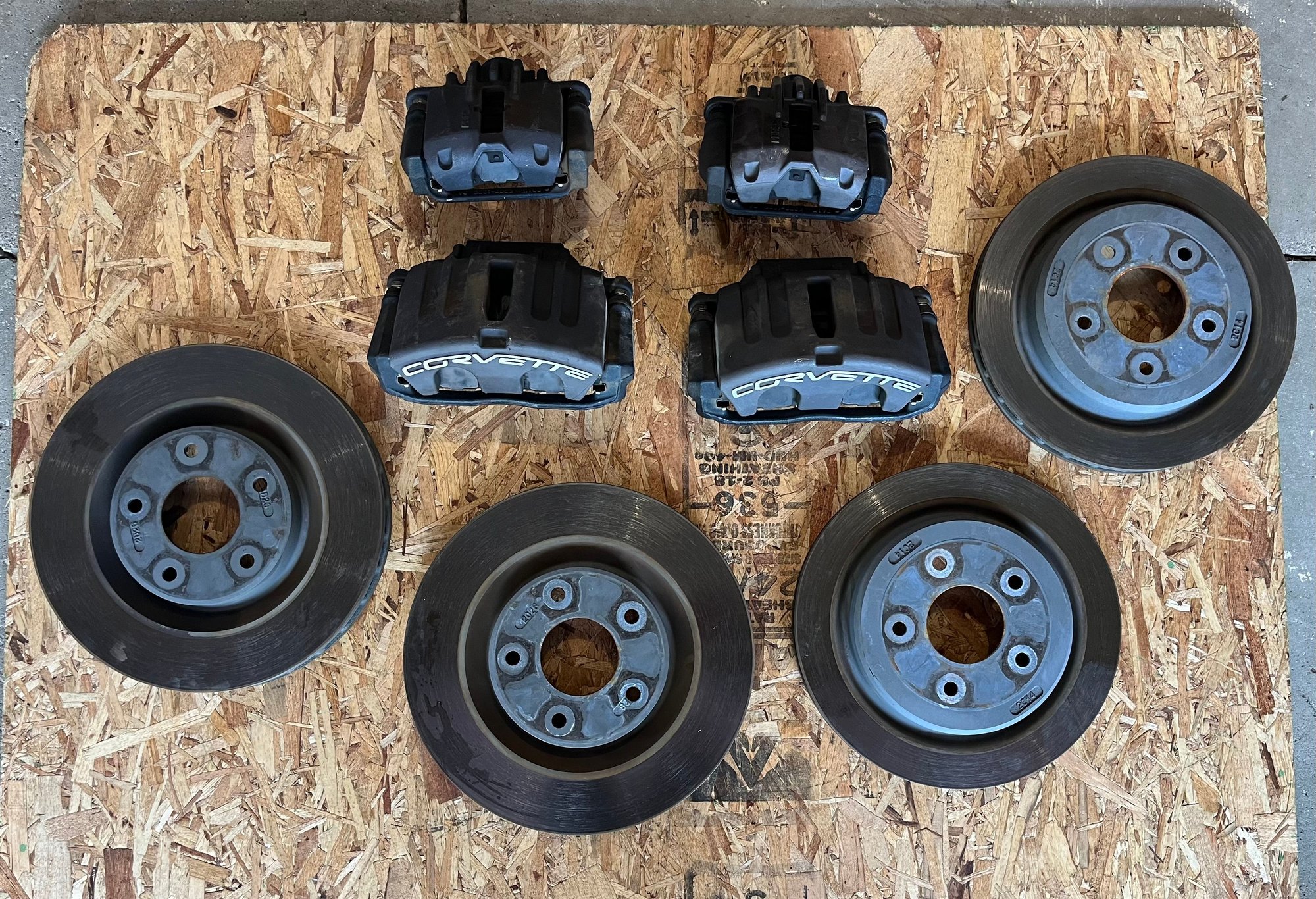 FS (For Sale) 2013 Base JL9 Brake package. Front and Rear Calipers ...