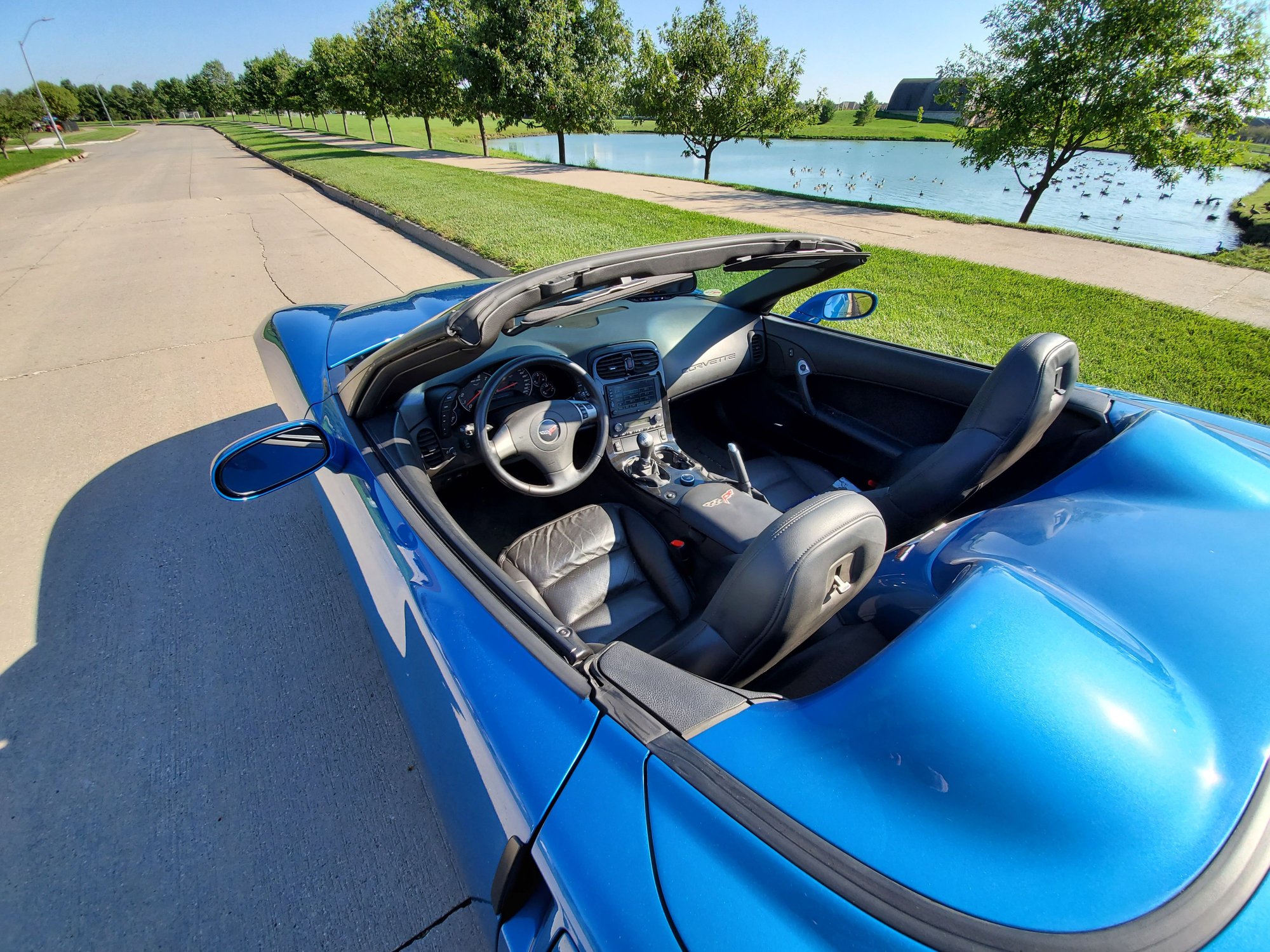 FS (For Sale) 2008 Jetstream Blue Corvette Convertible - Johnston, Iowa ...