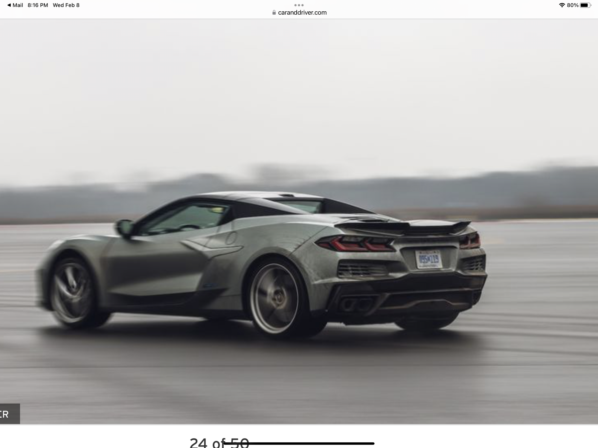 What will be they Rear Wing choices for the ERay? - CorvetteForum ...