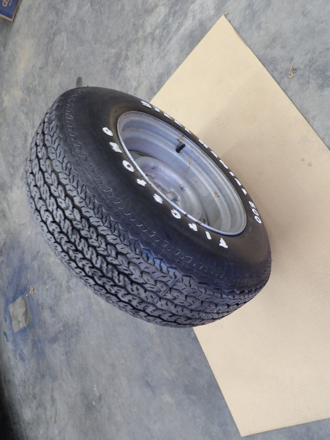 FS (For Sale) Firestone Steel Radial 500 on Corvette Rally Wheel ...