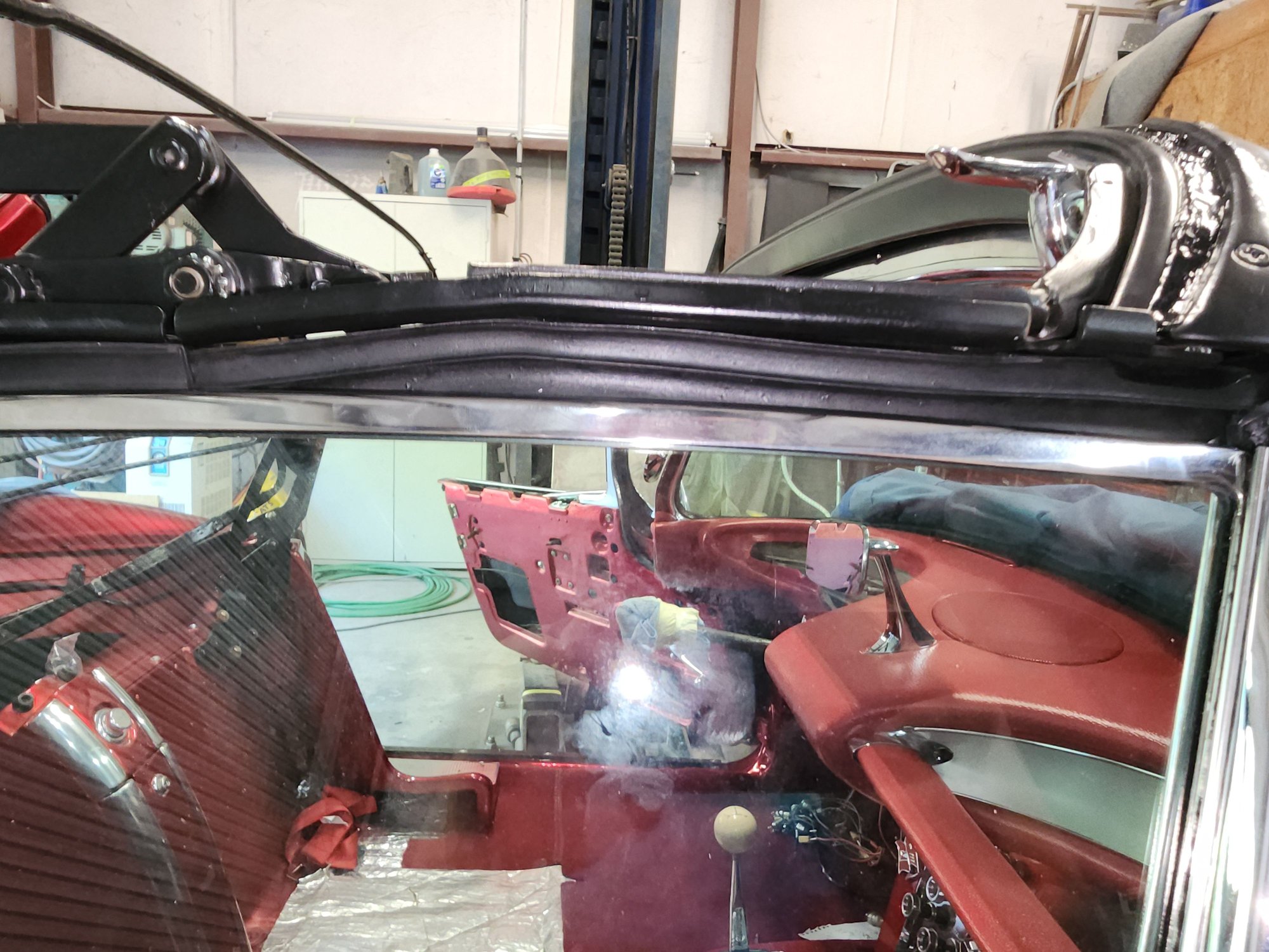 '58 C1 Vert Top Weatherstrip Orientation - CorvetteForum - Chevrolet ...