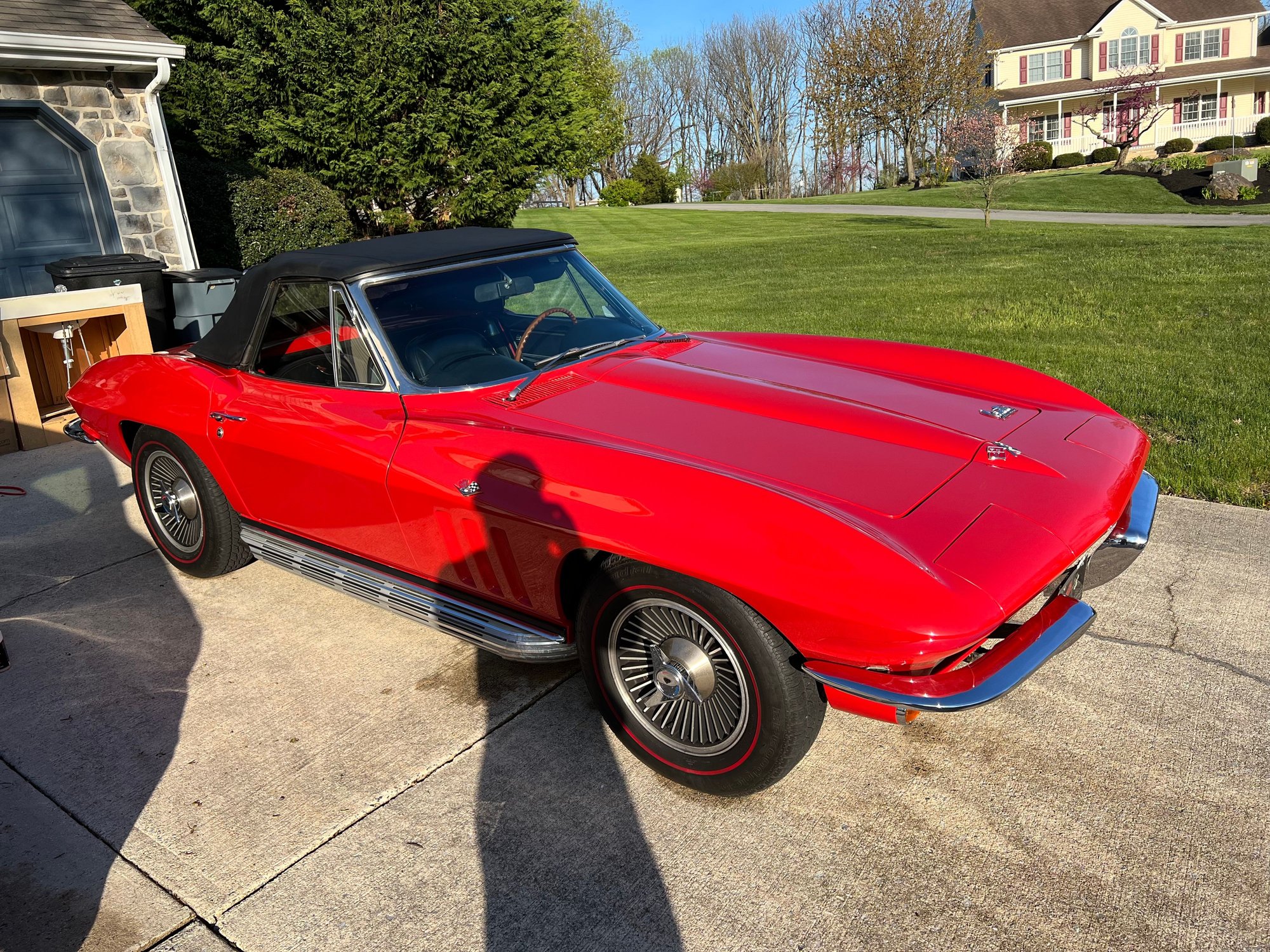 FS (For Sale) ‘66 C2. 327/300hp full on chassis restoration in last two ...