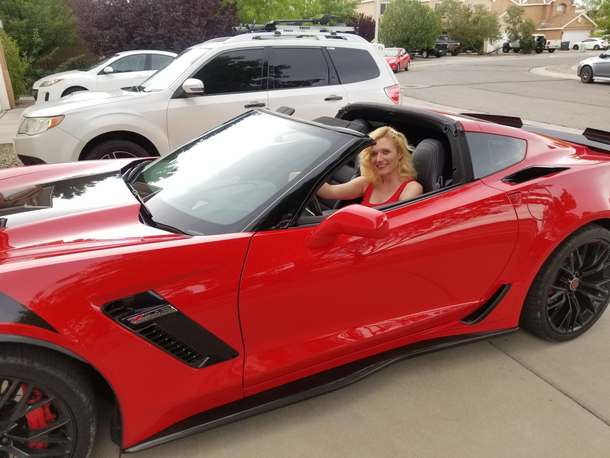 Hot girls with your C7 pics - Page 4 - CorvetteForum - Chevrolet ...
