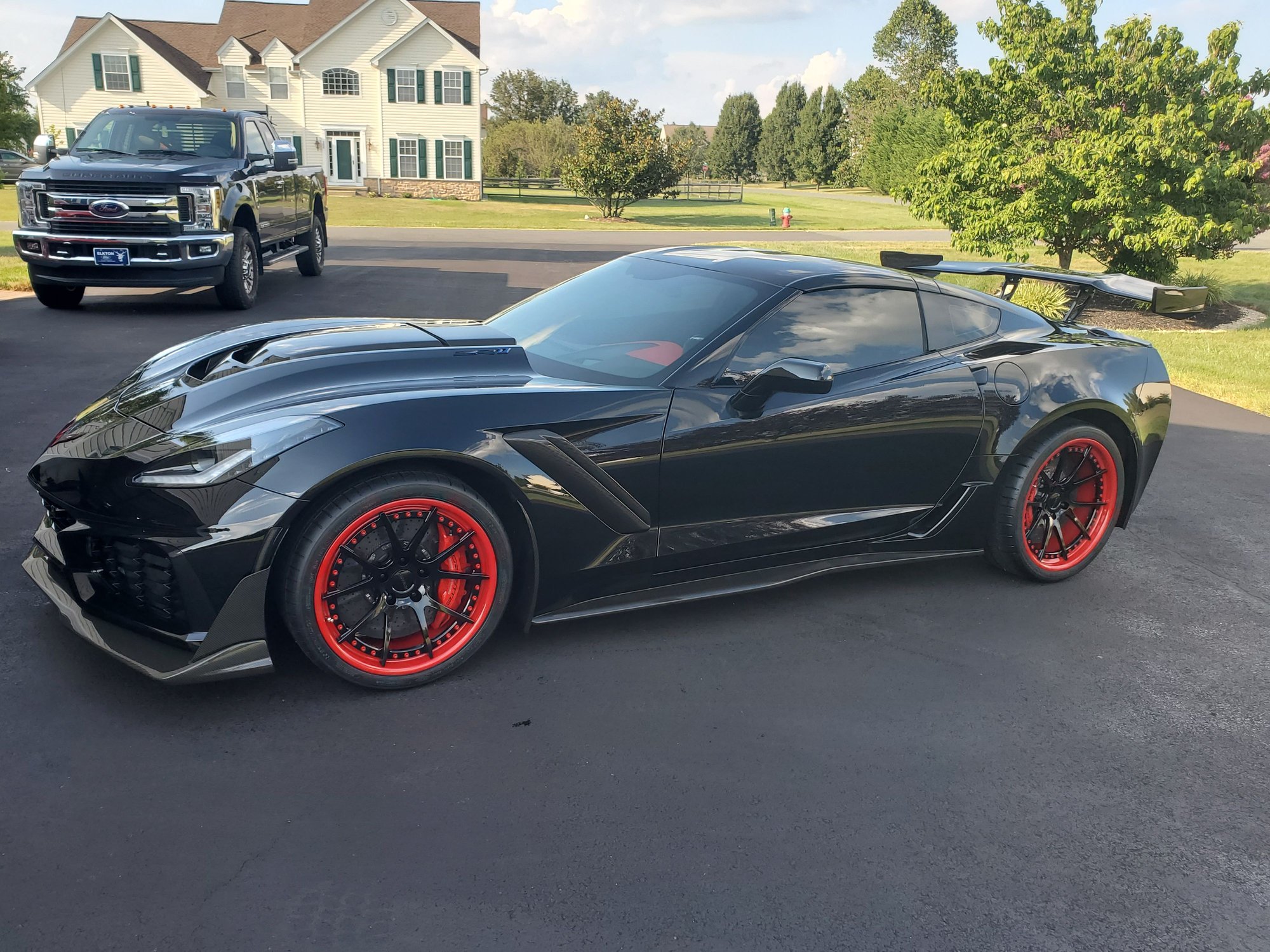 FS (For Sale) 19 ZR1, 3ZR, ZTK Black A8 - CorvetteForum - Chevrolet ...