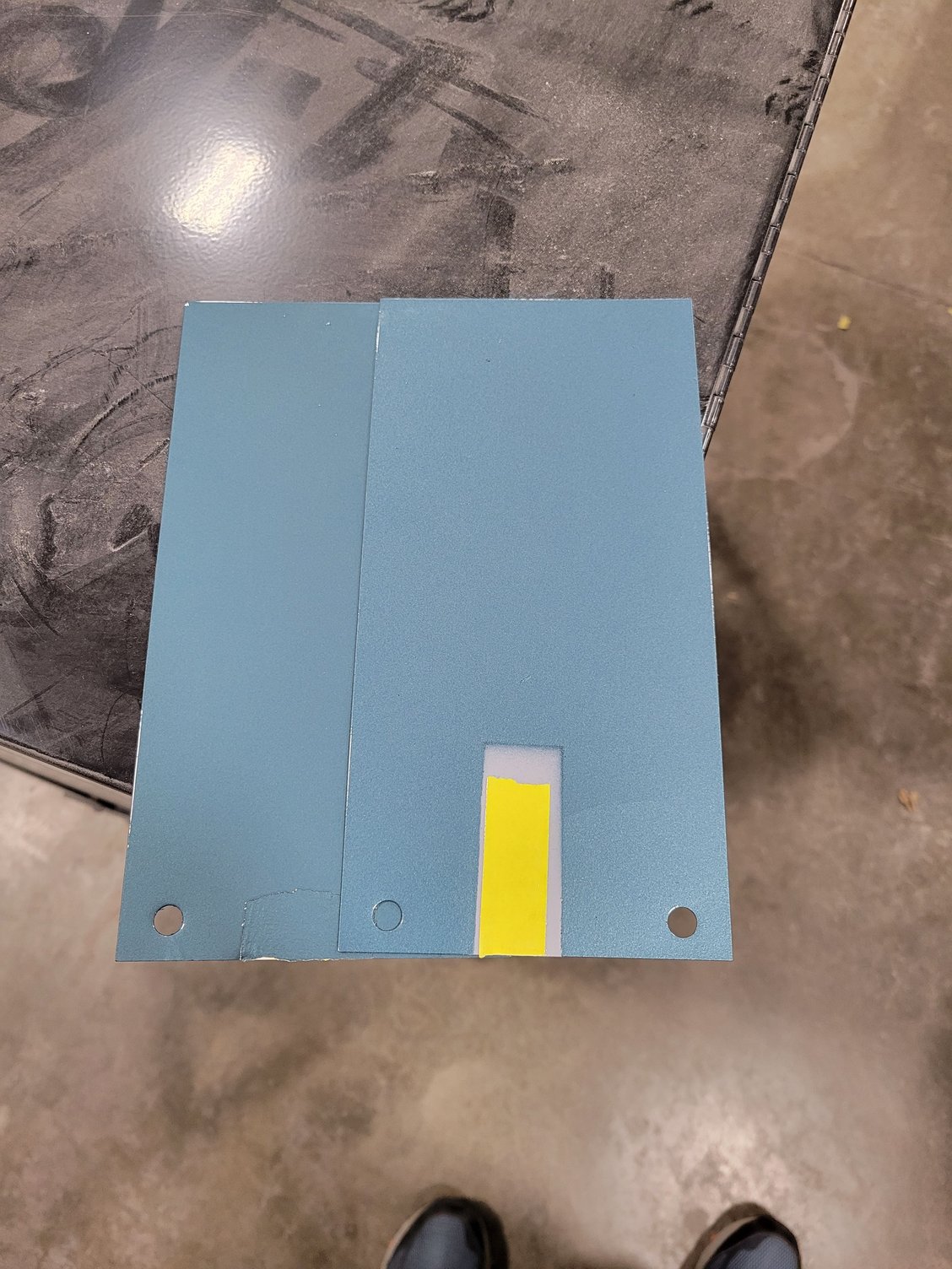 C1 Pennant Blue 54 - Second one - fresh out of paint... - CorvetteForum ...