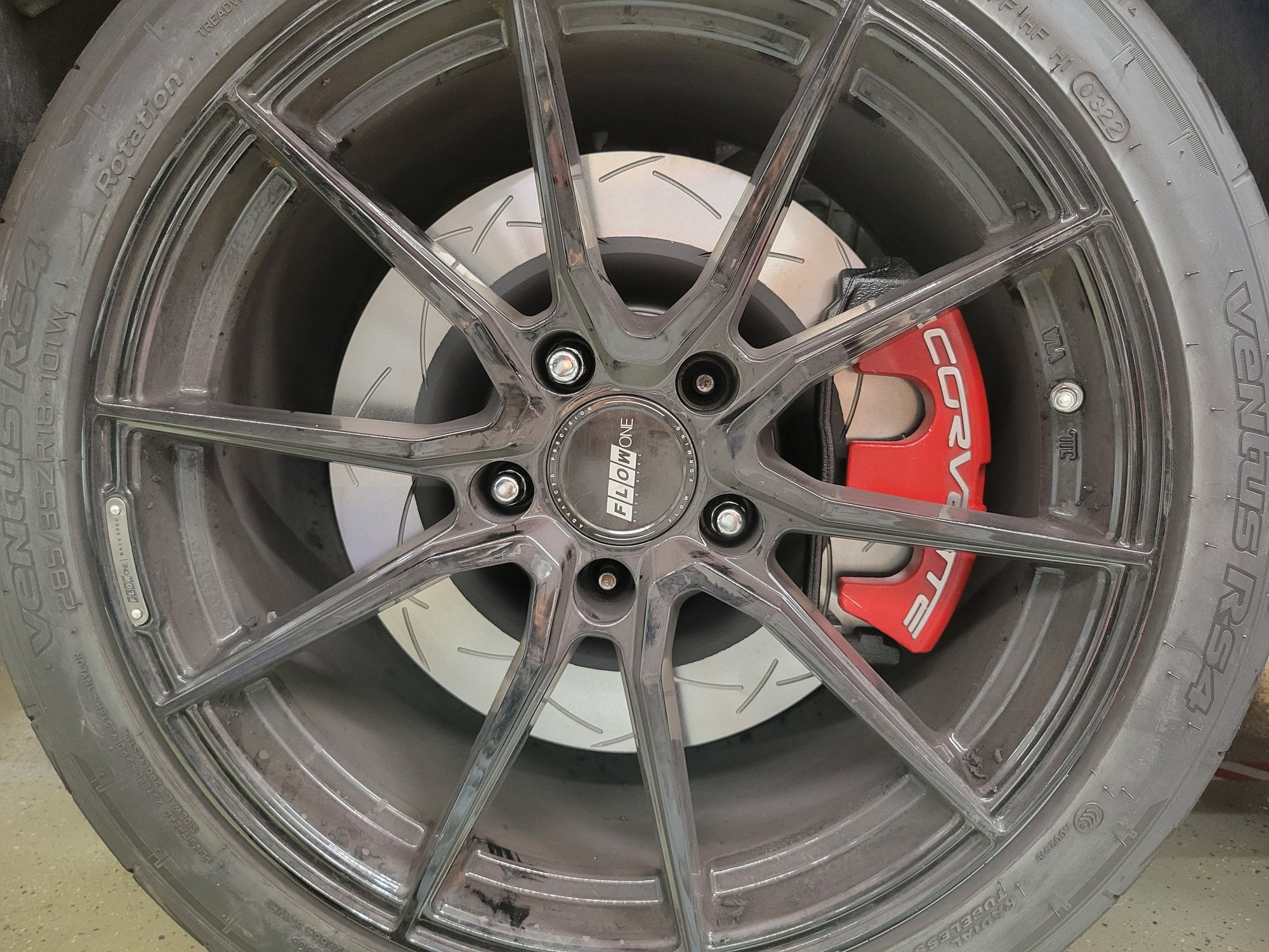 Flow One F4 18 x 10.5 square C6 caliper? - CorvetteForum - Chevrolet ...