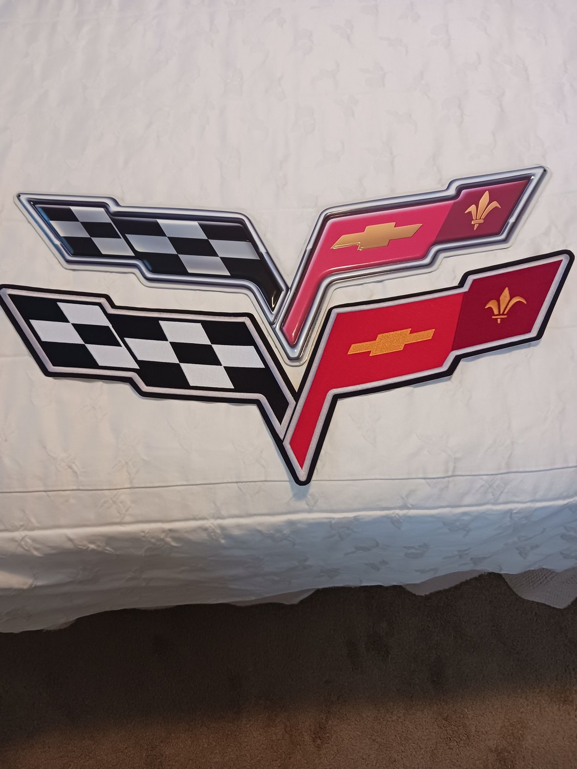 C6 under hood liner embroidery patch - Page 2 - CorvetteForum ...