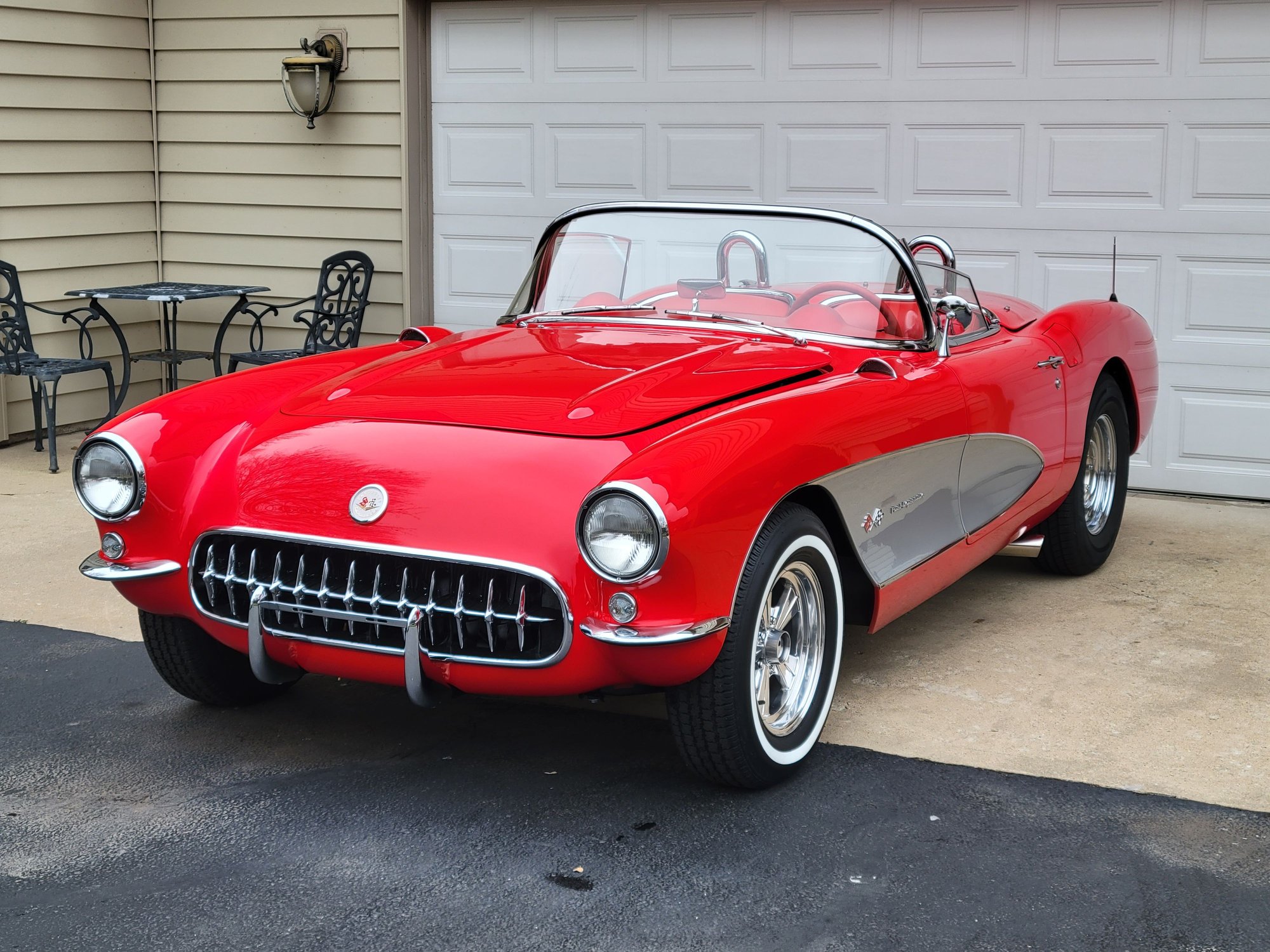 C1 1956 Corvette - Family unveil - DONE ! Hoppy aka Miss Bunny ...