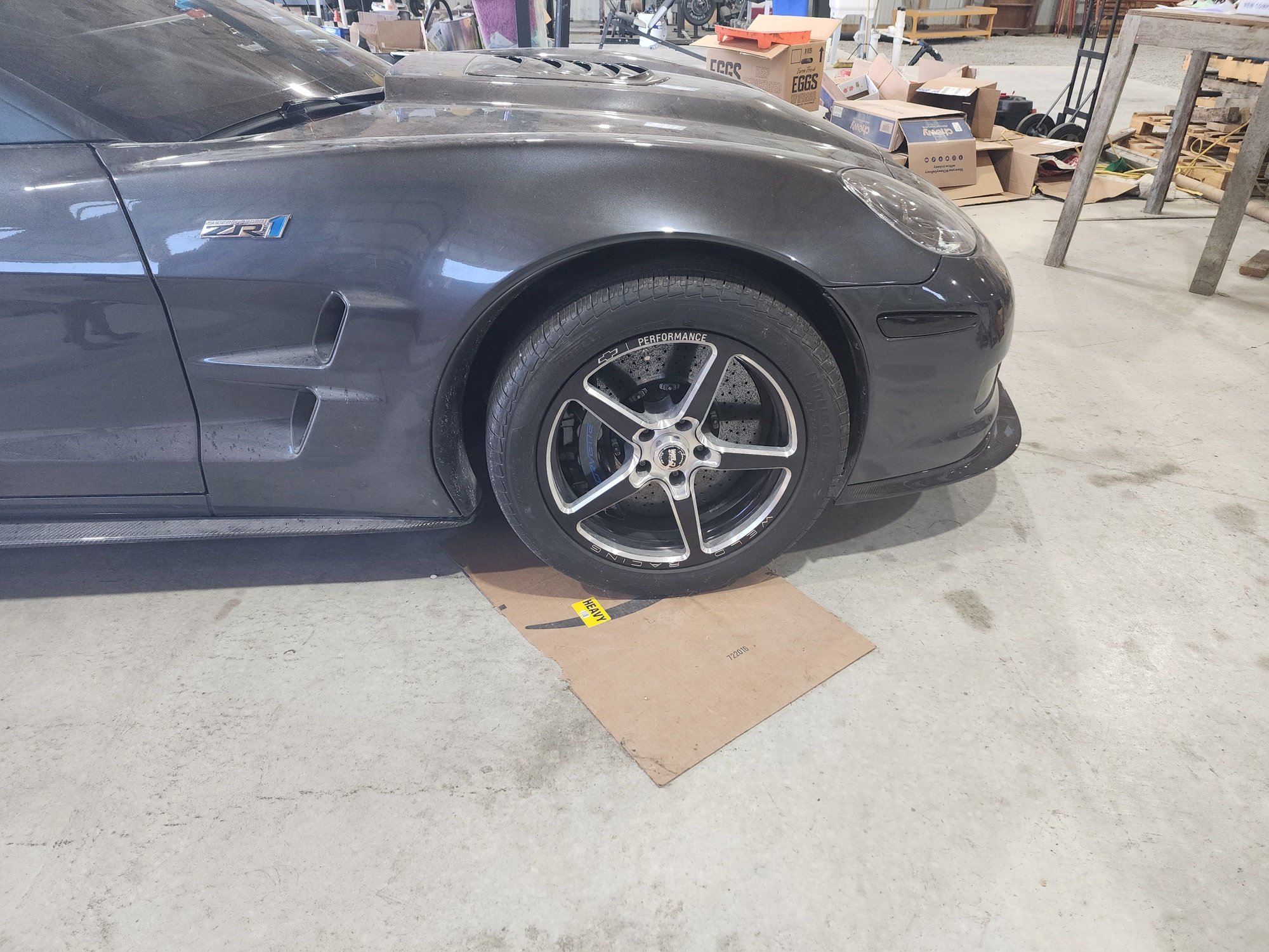 cyber gray cars with powder coated brake calipers - CorvetteForum ...