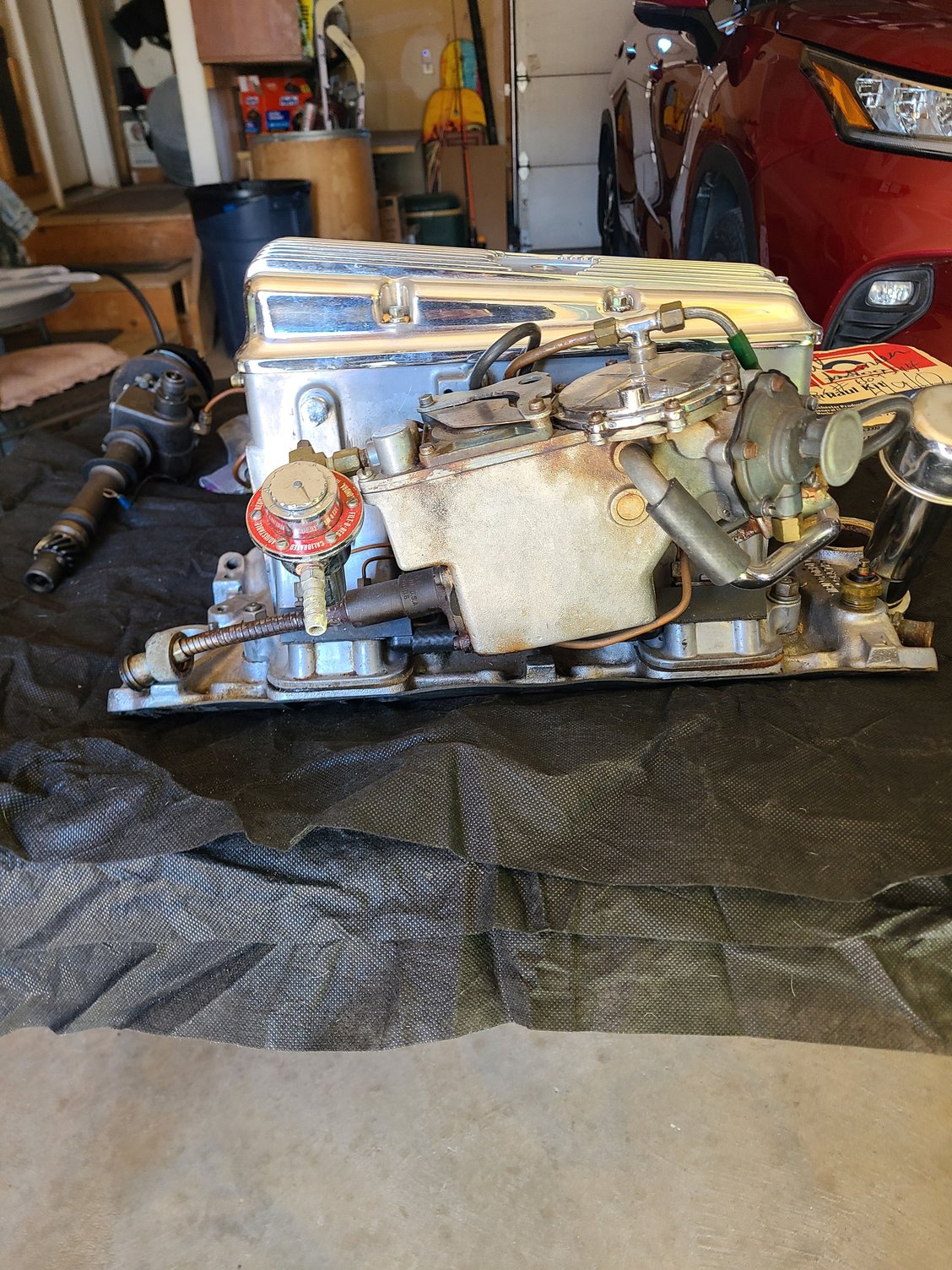 FS (For Sale) 1963-1965 Rochester fuel injection w/distributor/manifold ...
