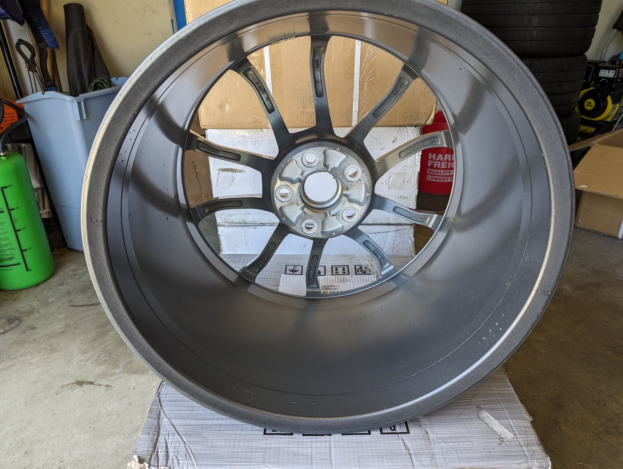 FS (For Sale) C7 Grand Sport pearl nickel wheels 1 front & 1 back ...