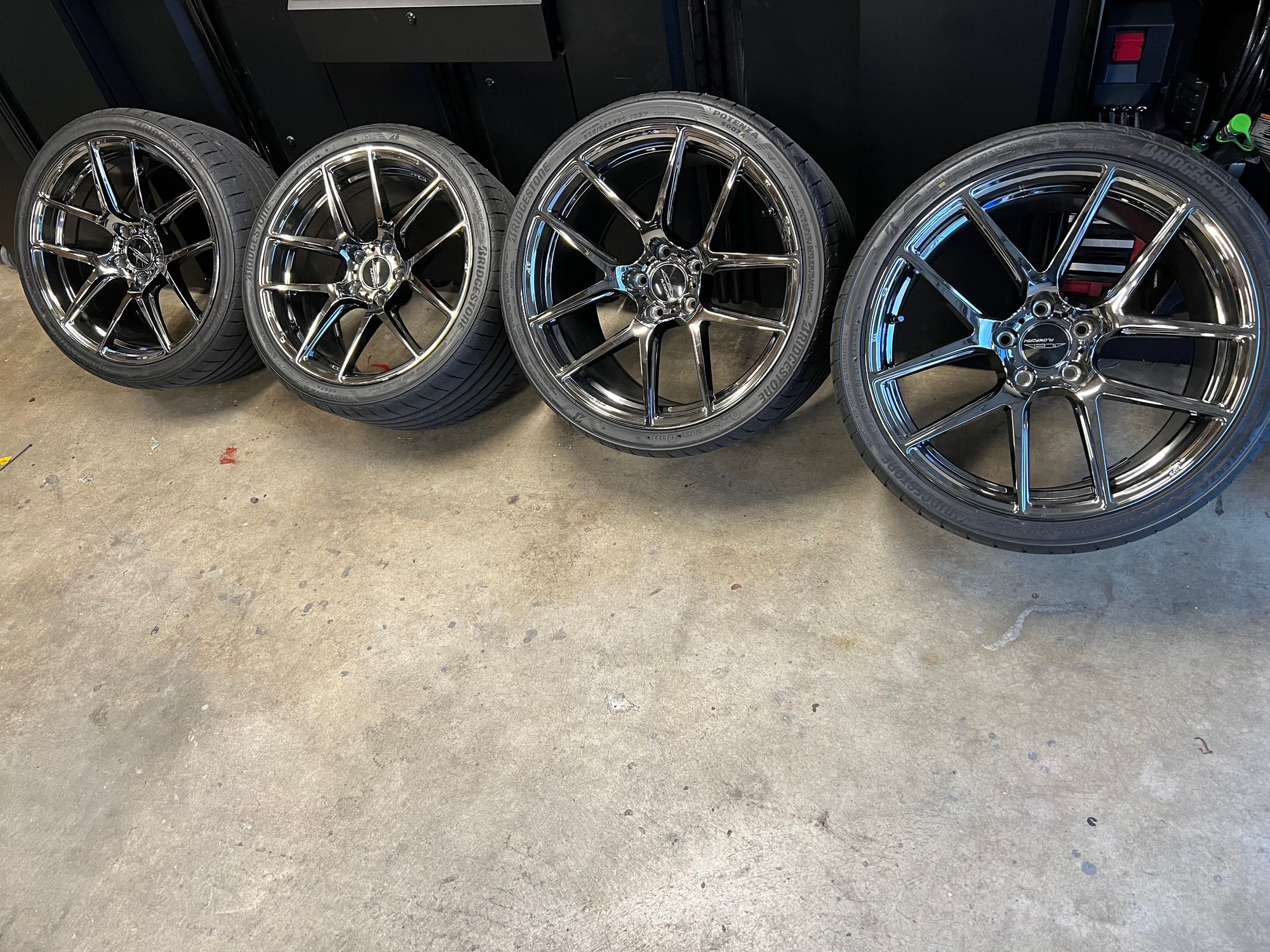 FS (For Sale) C7 z06 with CCB Ace alloy Black chrome AFF02 set with ...