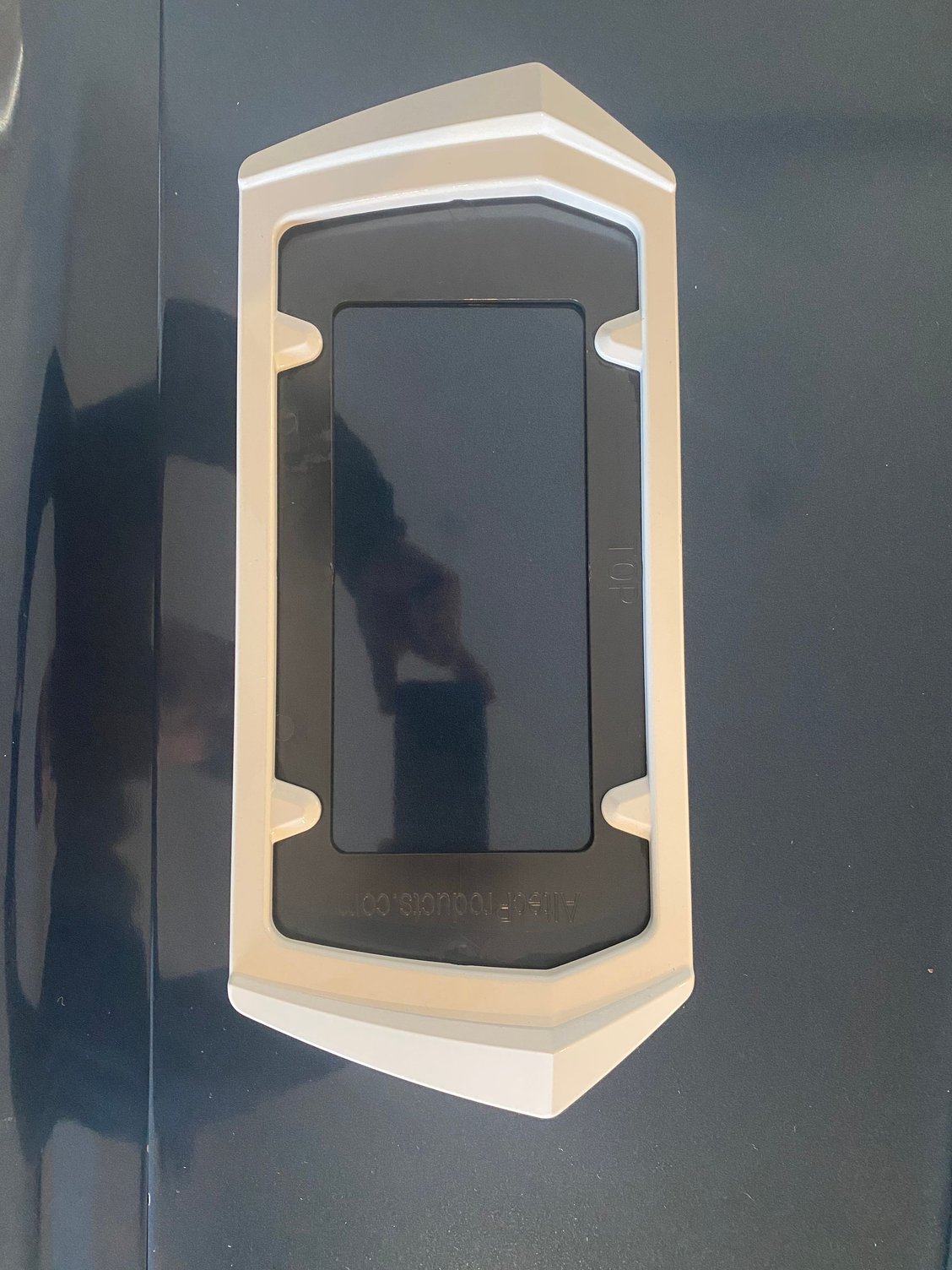 FS (For Sale) Arctic white C8 license plate frame - CorvetteForum ...