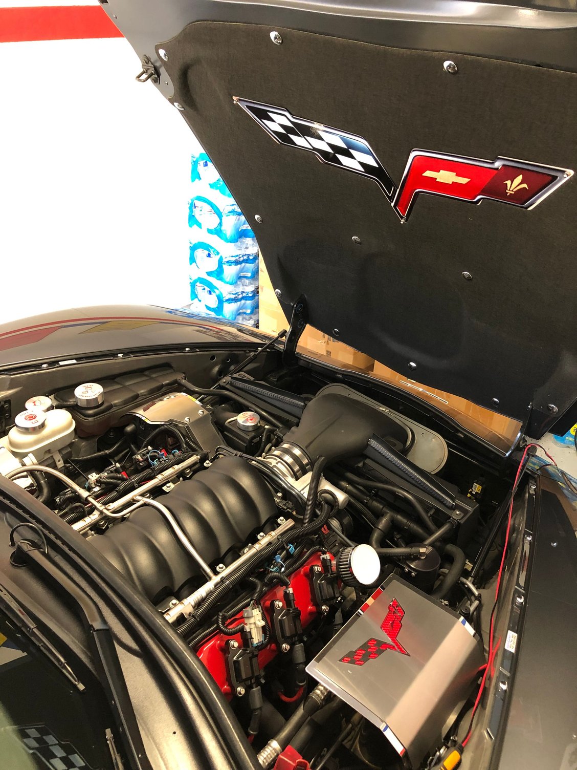 C6 under hood liner embroidery patch - CorvetteForum - Chevrolet ...