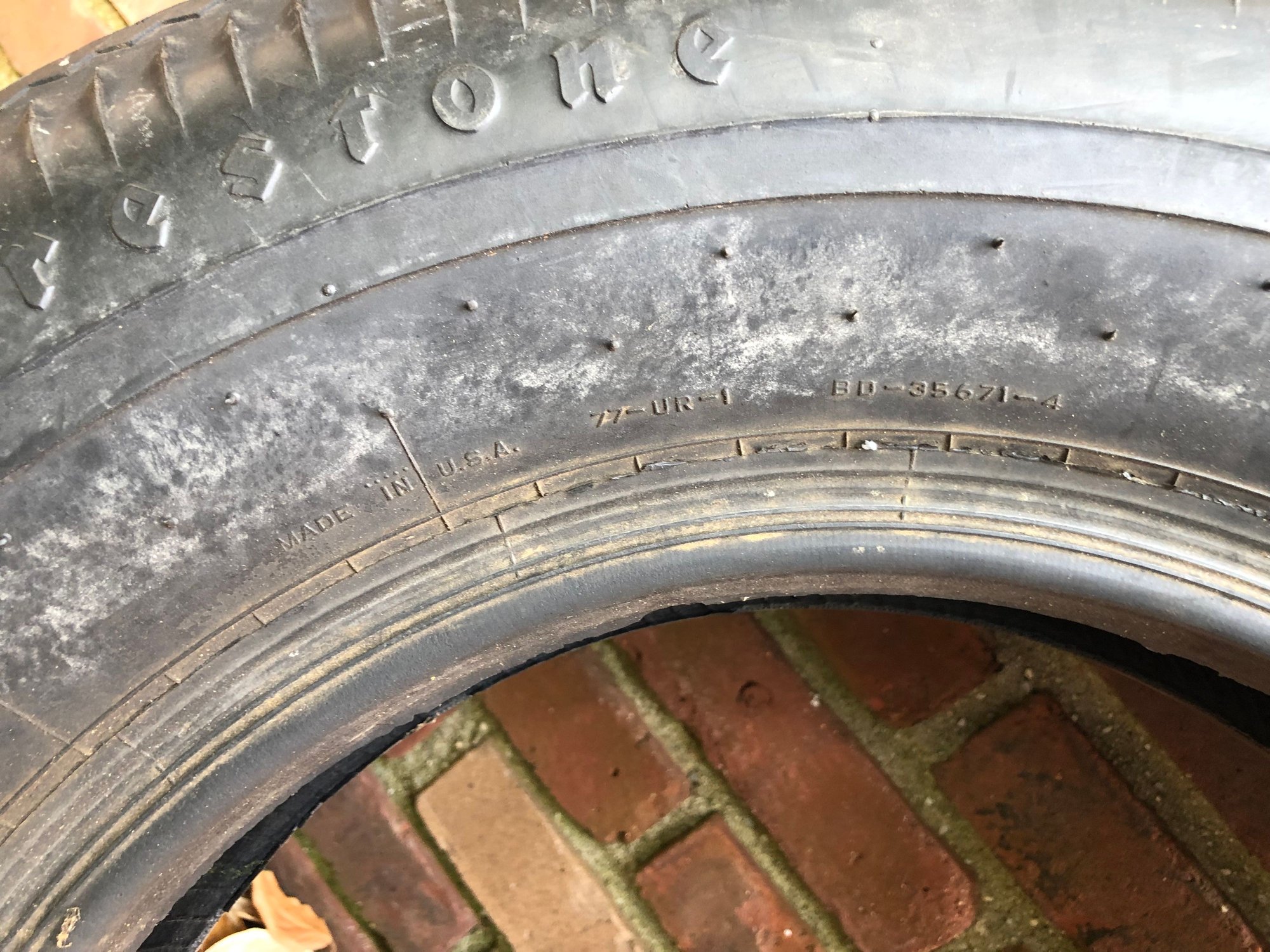 FS (For Sale) Original 1965 Firestone deluxe champion tires ...
