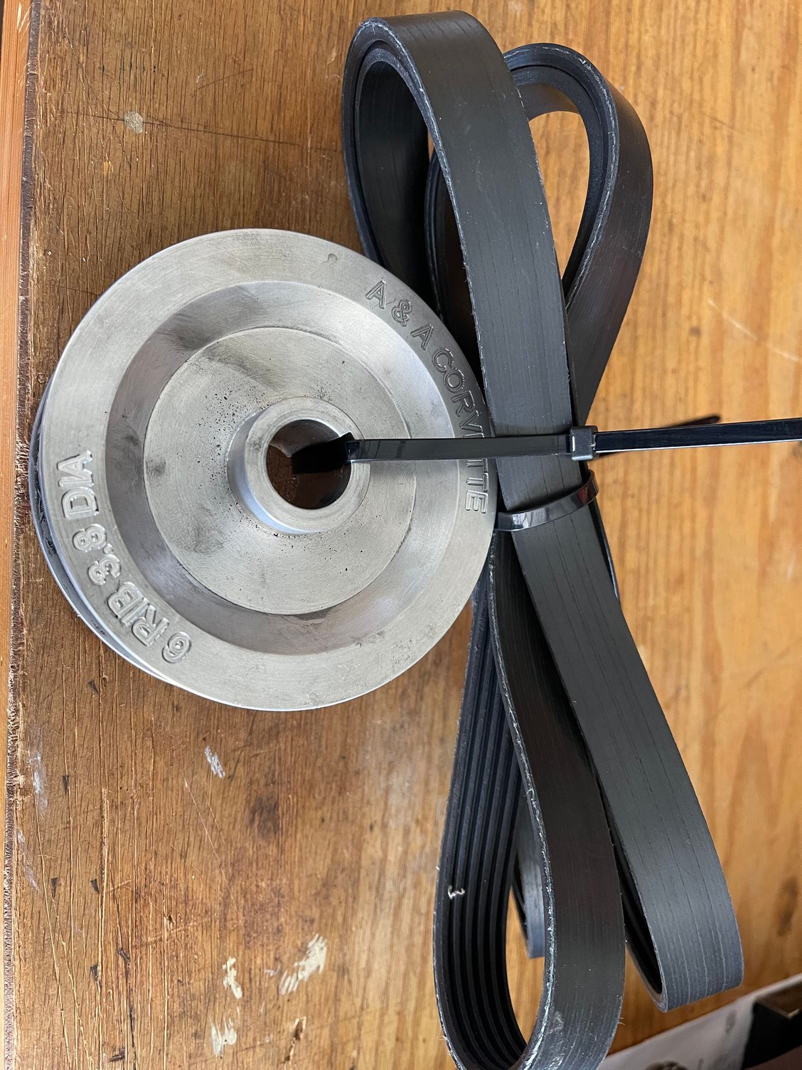 FS (For Sale) A&A Corvette 3.8 pulley 6 rib with belt - CorvetteForum ...