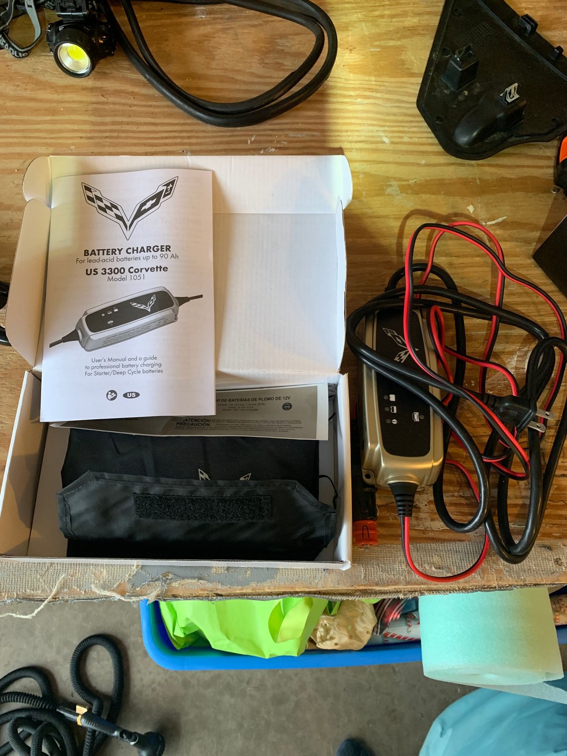 FS (For Sale) C7 Used Battery Tender with Logo - CorvetteForum ...