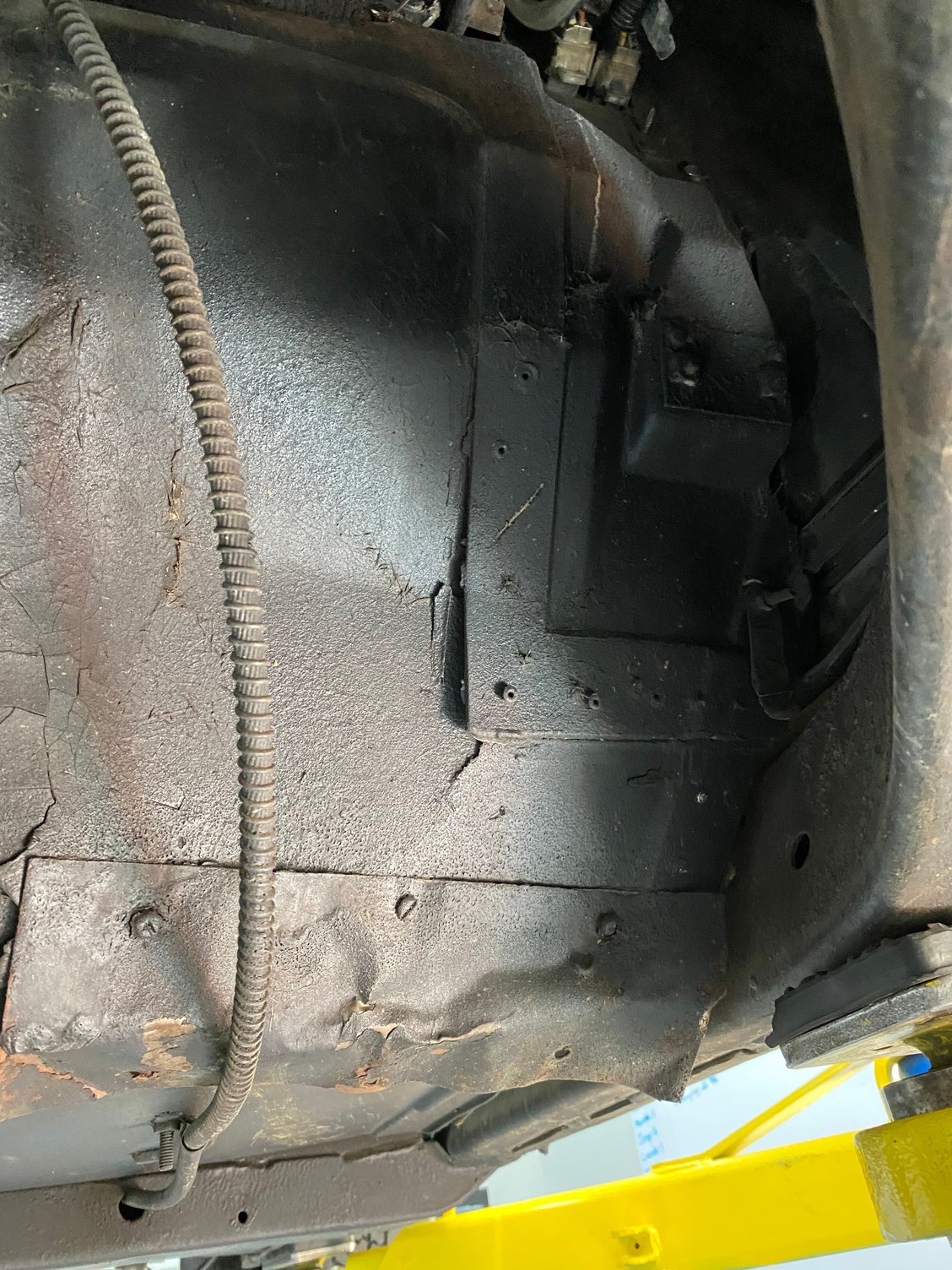 65 driver side footwell damage - CorvetteForum - Chevrolet Corvette ...