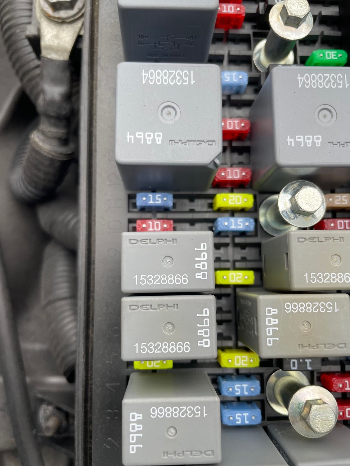 Where can I find new delphi grey 15328866 relay? - CorvetteForum ...