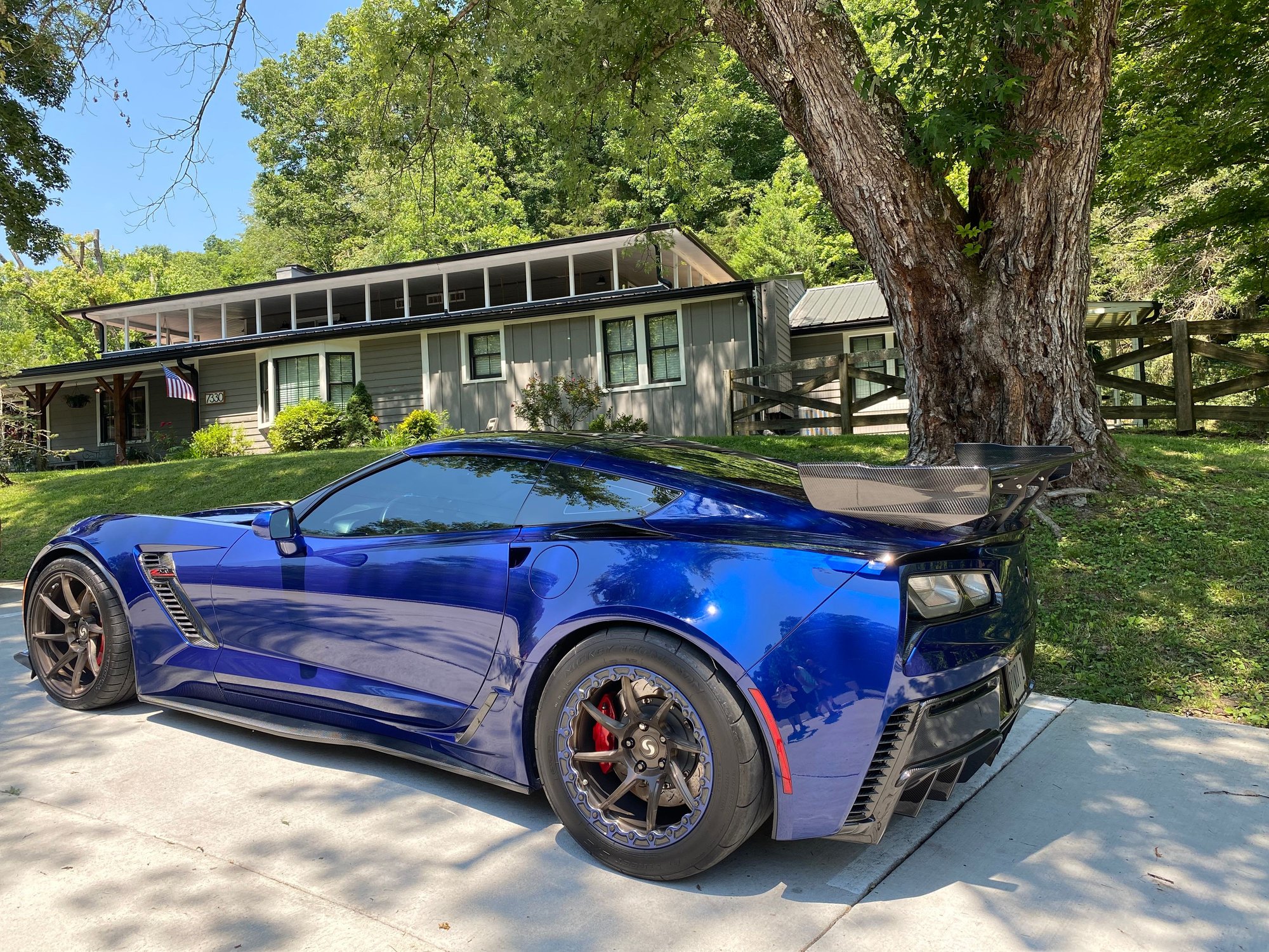 FS (For Sale) 2018 Z06 3LZ M7 Admiral Blue 2650R - CorvetteForum ...