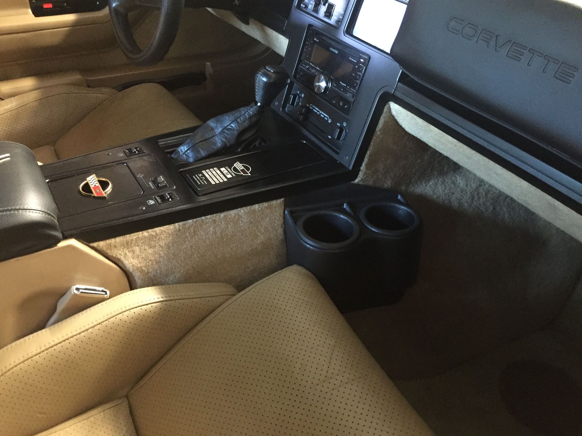 Cheap but effective C4 cupholder - CorvetteForum - Chevrolet Corvette ...