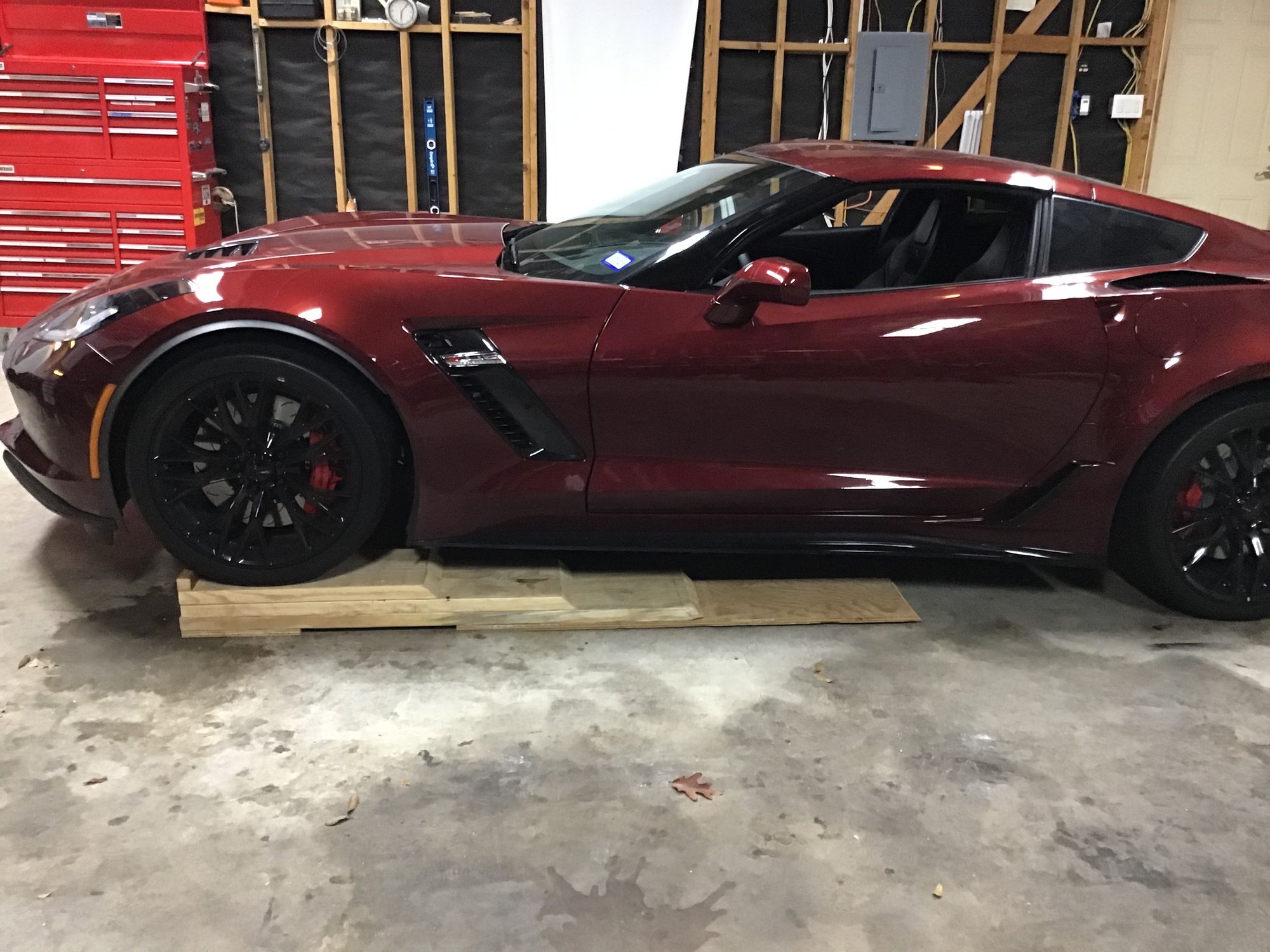 Homemade wooden ramps - what to use to prevent sliding? - CorvetteForum ...