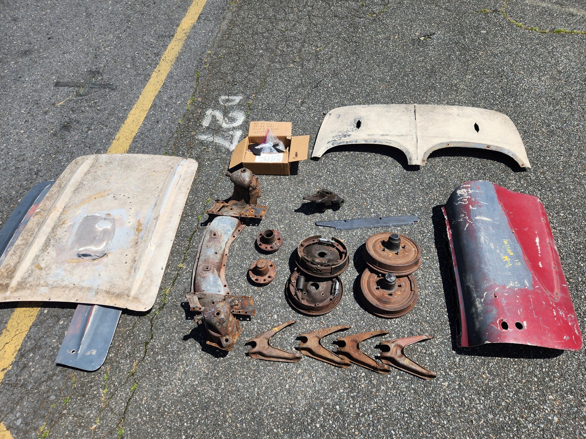 FS (For Sale) 62 and earlier leftover parts lot package - CorvetteForum ...