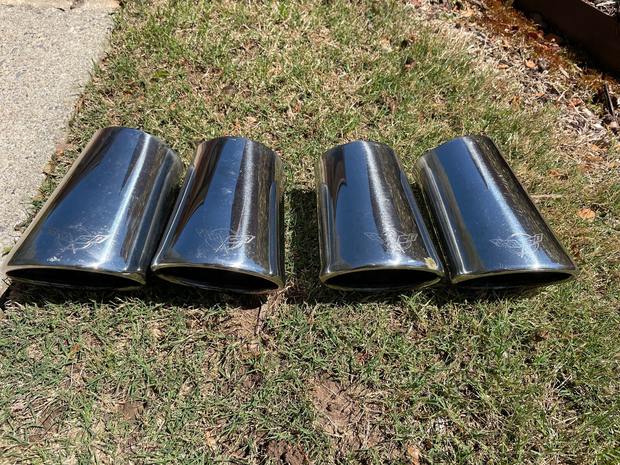 FS (For Sale) Chrome exhaust tips - CorvetteForum - Chevrolet Corvette ...