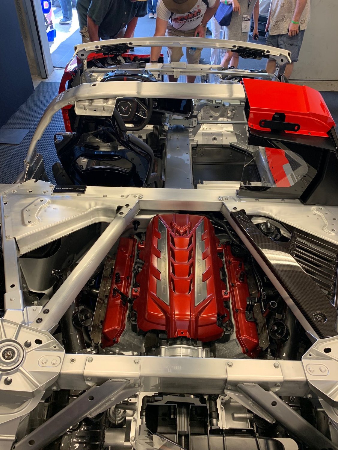 C8 cutaway at Monterey - CorvetteForum - Chevrolet Corvette Forum ...