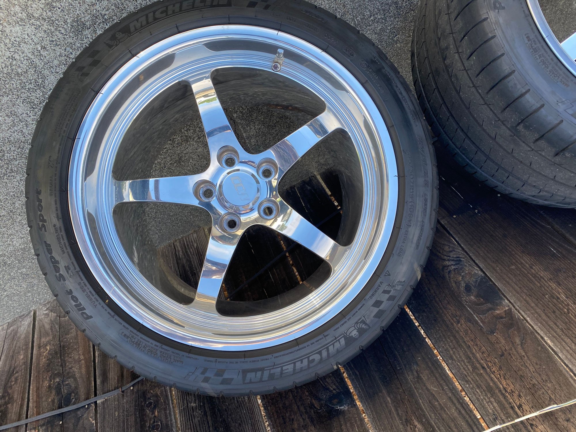 FS (For Sale) (4) CCW SP500 Wheels/Tires - CorvetteForum - Chevrolet ...