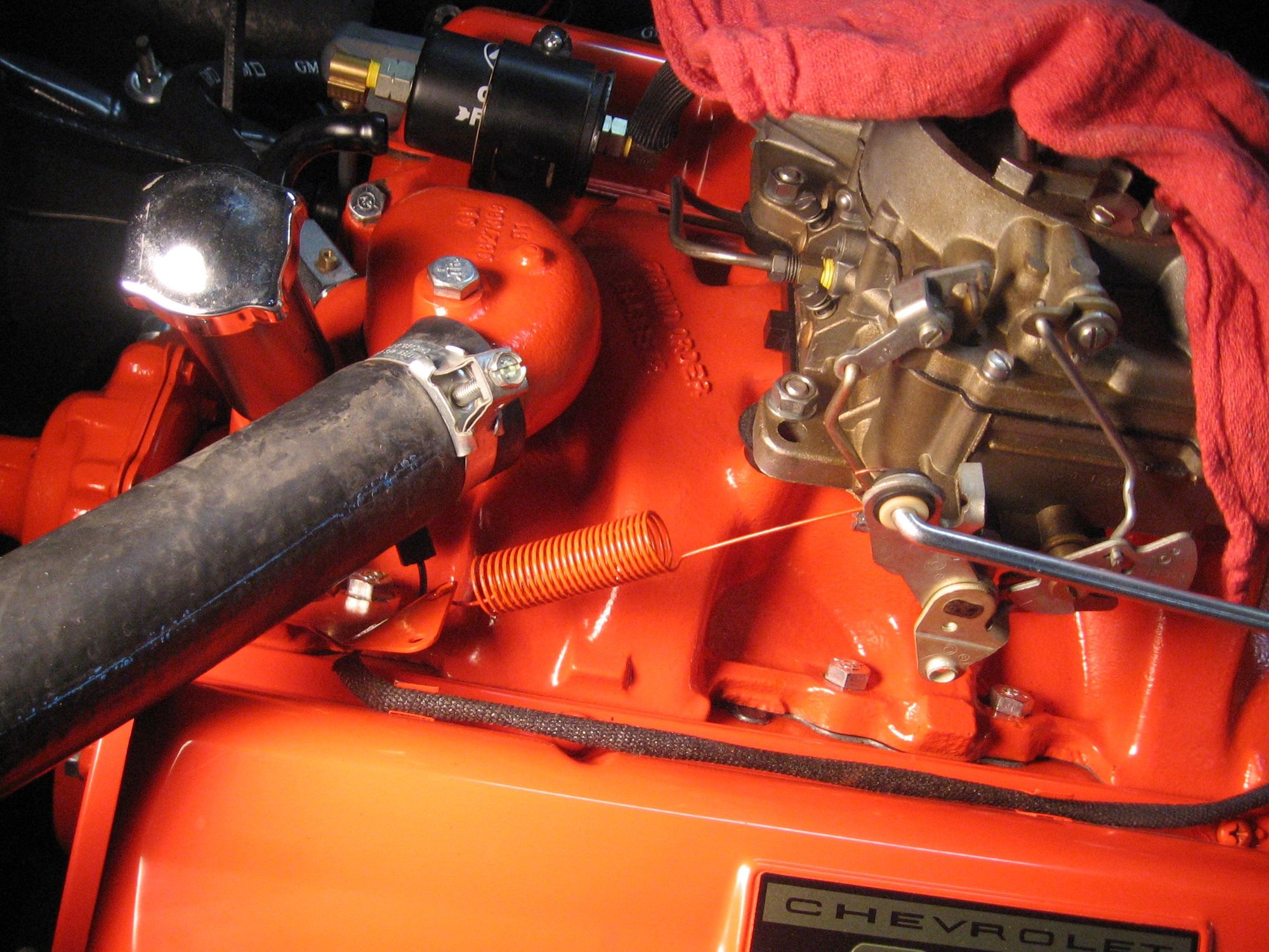 63 AFB throttle return spring - CorvetteForum - Chevrolet Corvette ...