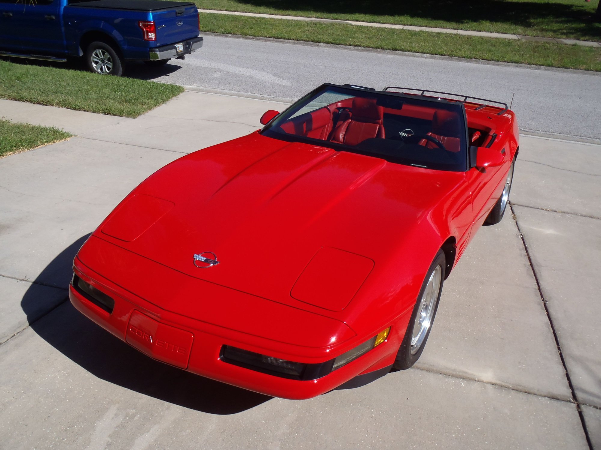 FS (For Sale) 1993 Red on Red 40th Anniversary Convertible ...