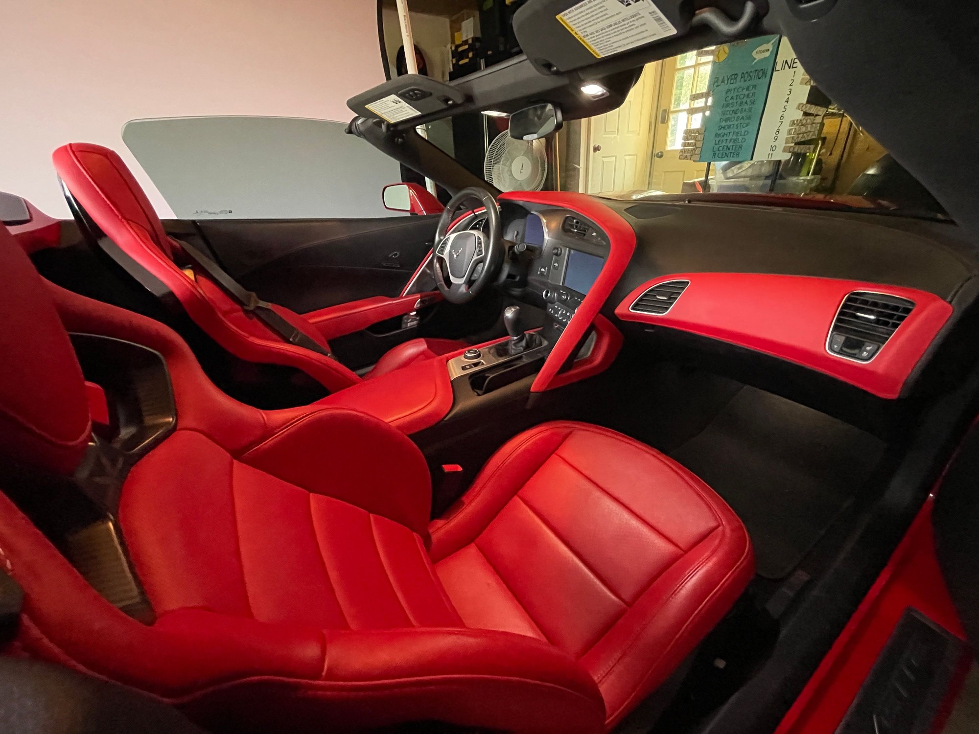 FS (For Sale) 2014 C7 Convertible 3LT Mag Ride M7 Torch Red Comp Seats ...
