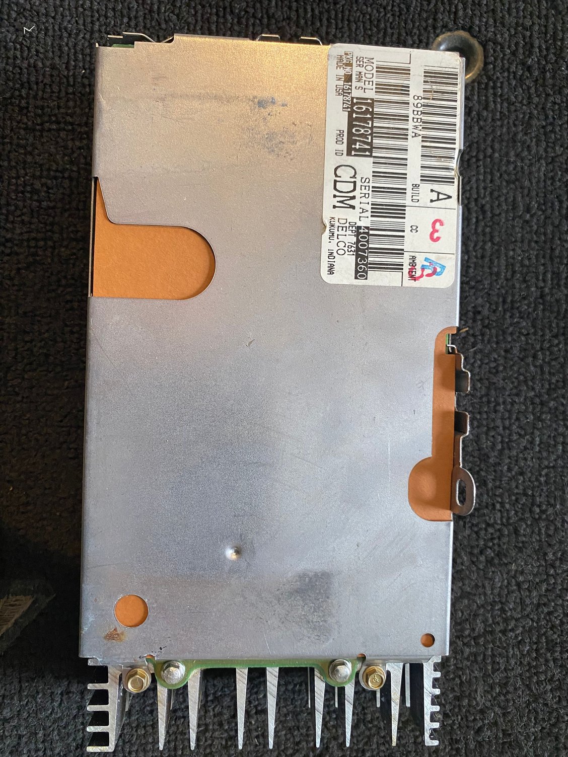 FS (For Sale) 1990-96 Original AC Delco CDM Radio Receiver and Speakers ...