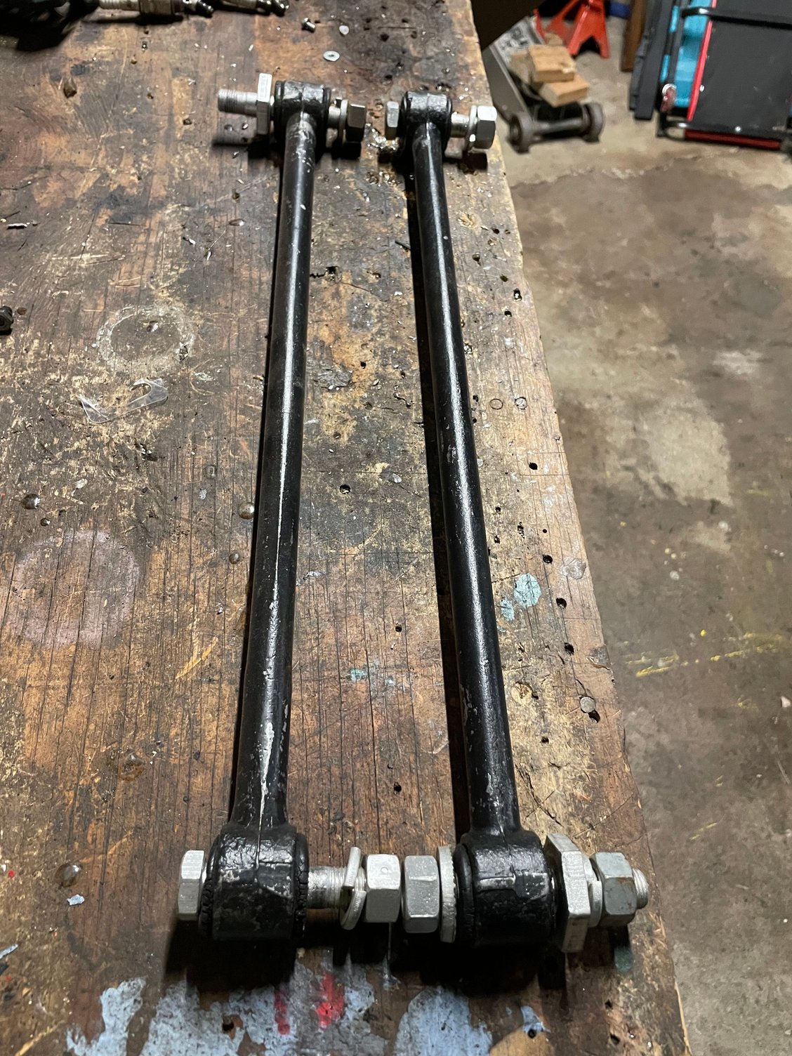 C1 Question on the 1962 Corvette traction bars (Radius Rods ...